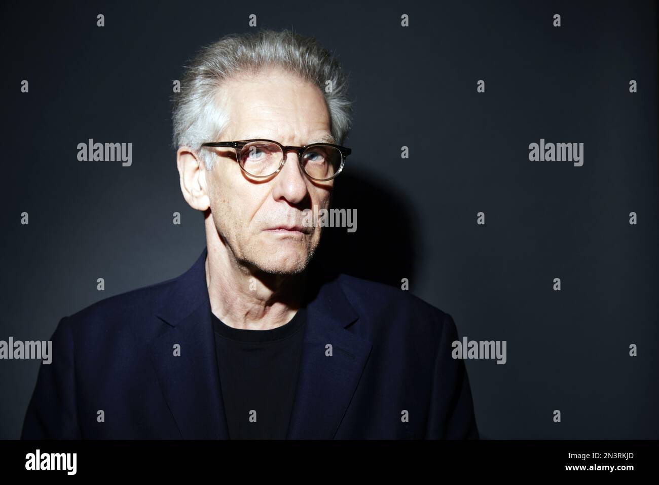 In this Oct. 2, 2014 photo, filmmaker David Cronenberg poses for a ...