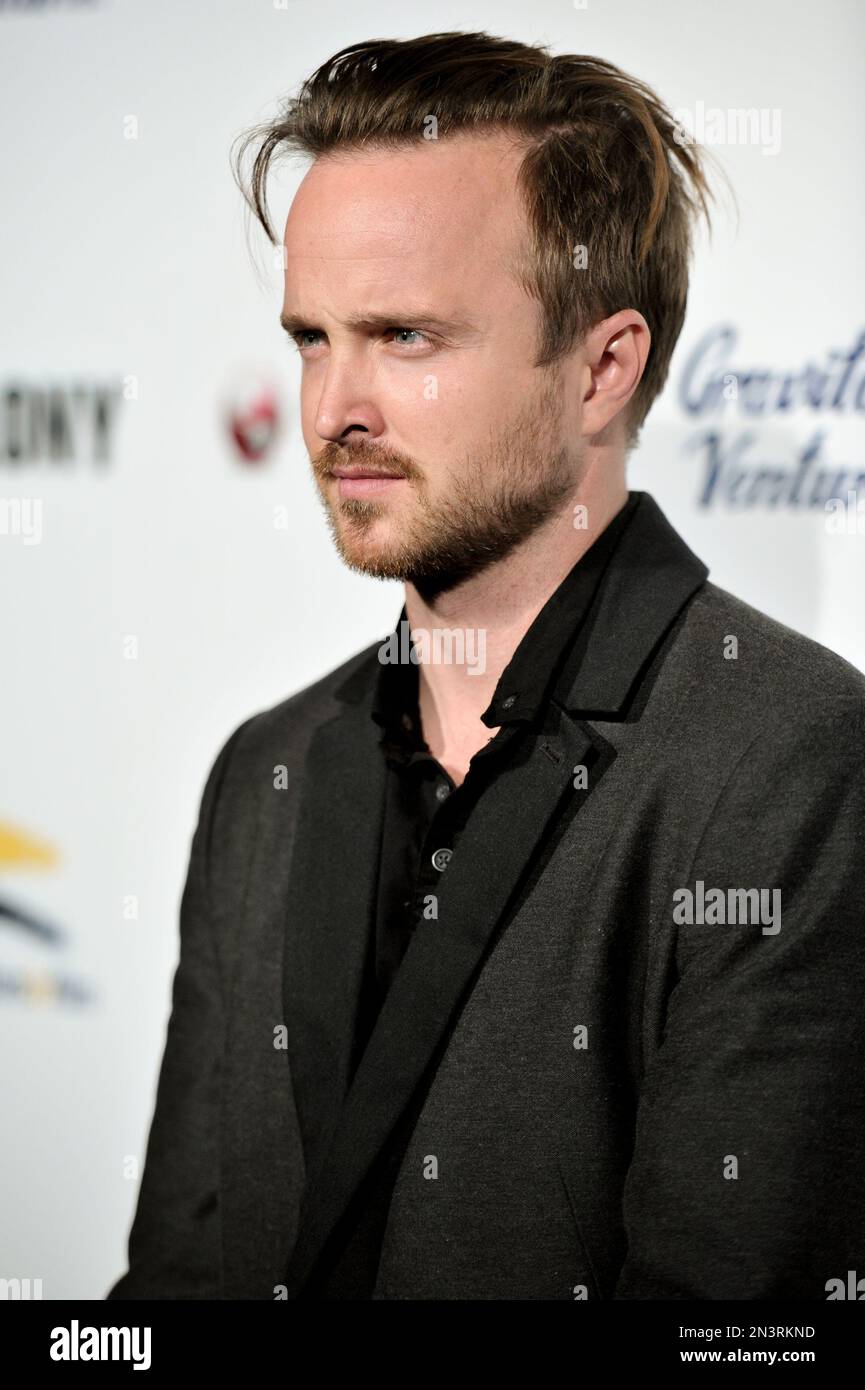 Aaron Paul arrives at the LA Premiere Of "Felony" on Thursday, Oct. 16 ...