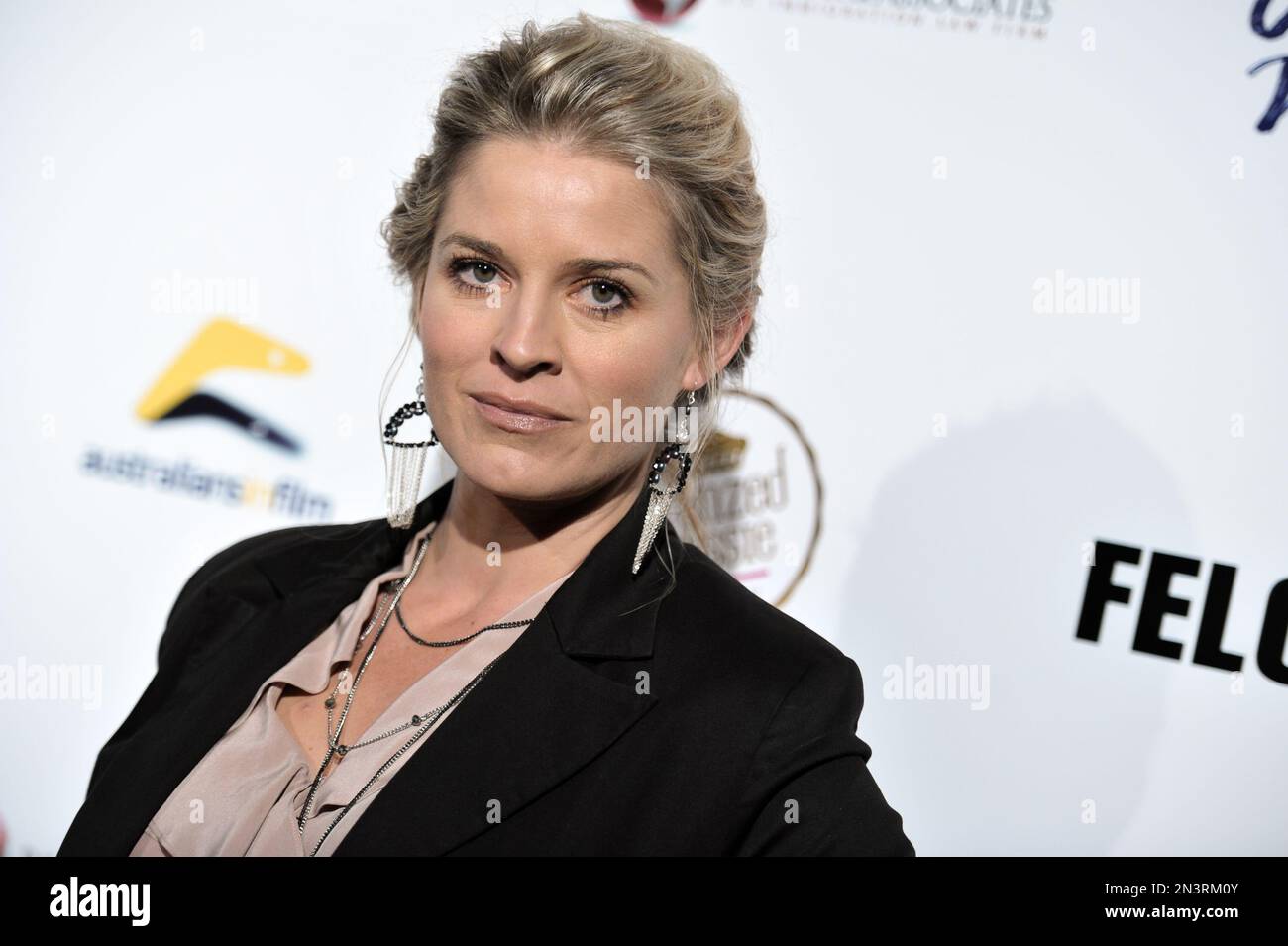 Alexandra Davies arrives at the LA Premiere Of "Felony" on Thursday ...