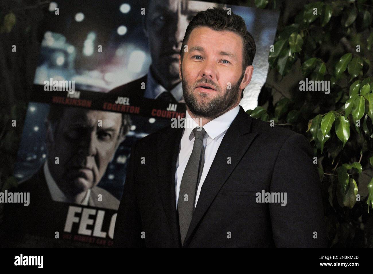 Joel Edgerton arrives at the LA Premiere Of "Felony" on Thursday, Oct ...