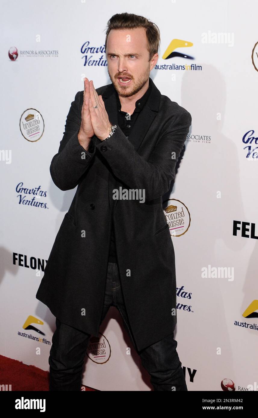 Aaron Pau arrives at the LA Premiere Of "Felony" on Thursday, Oct. 16 ...