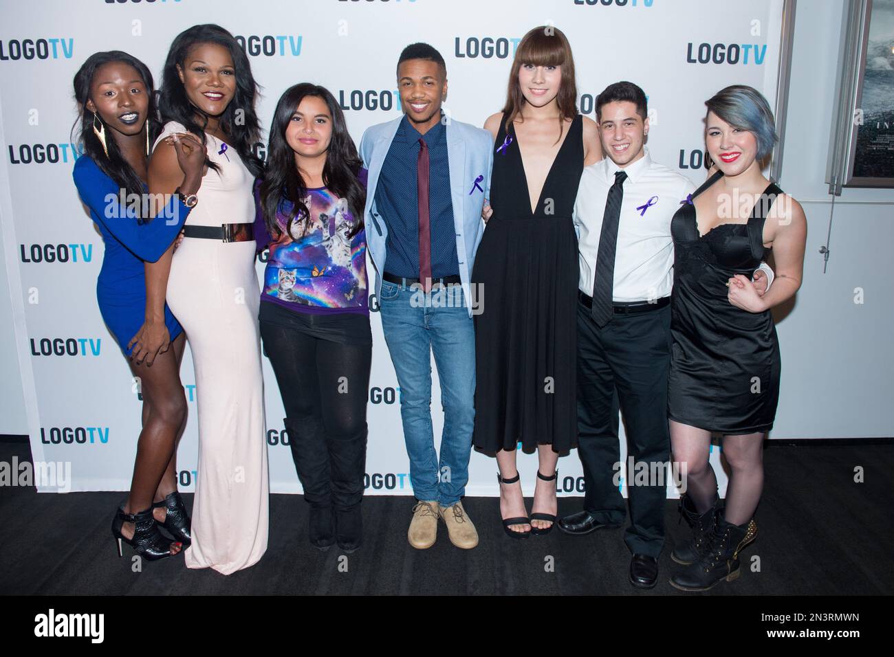 (L-R) Daniella Carter, L'lerrét Ailith, Zoey Luna, Kye Allums, Avery ...