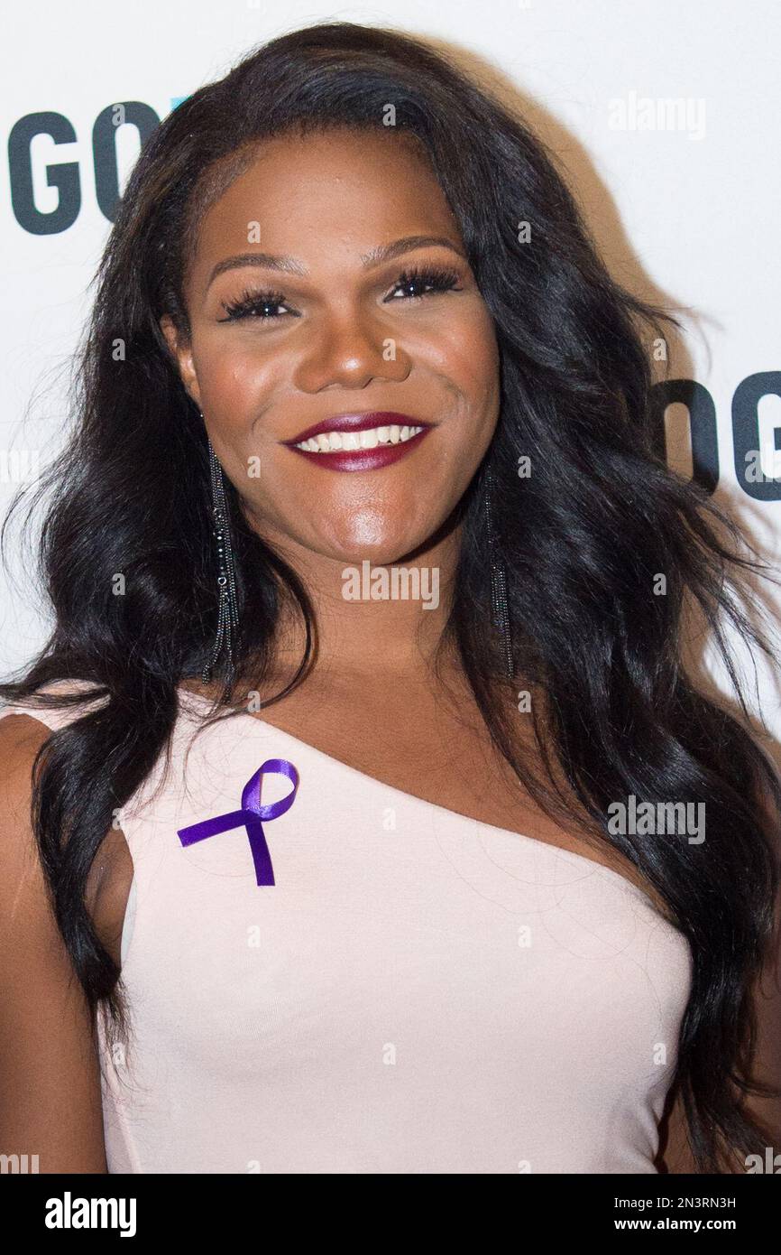 L'lerrét Ailith attends the premiere screening of the MTV and Logo TV ...