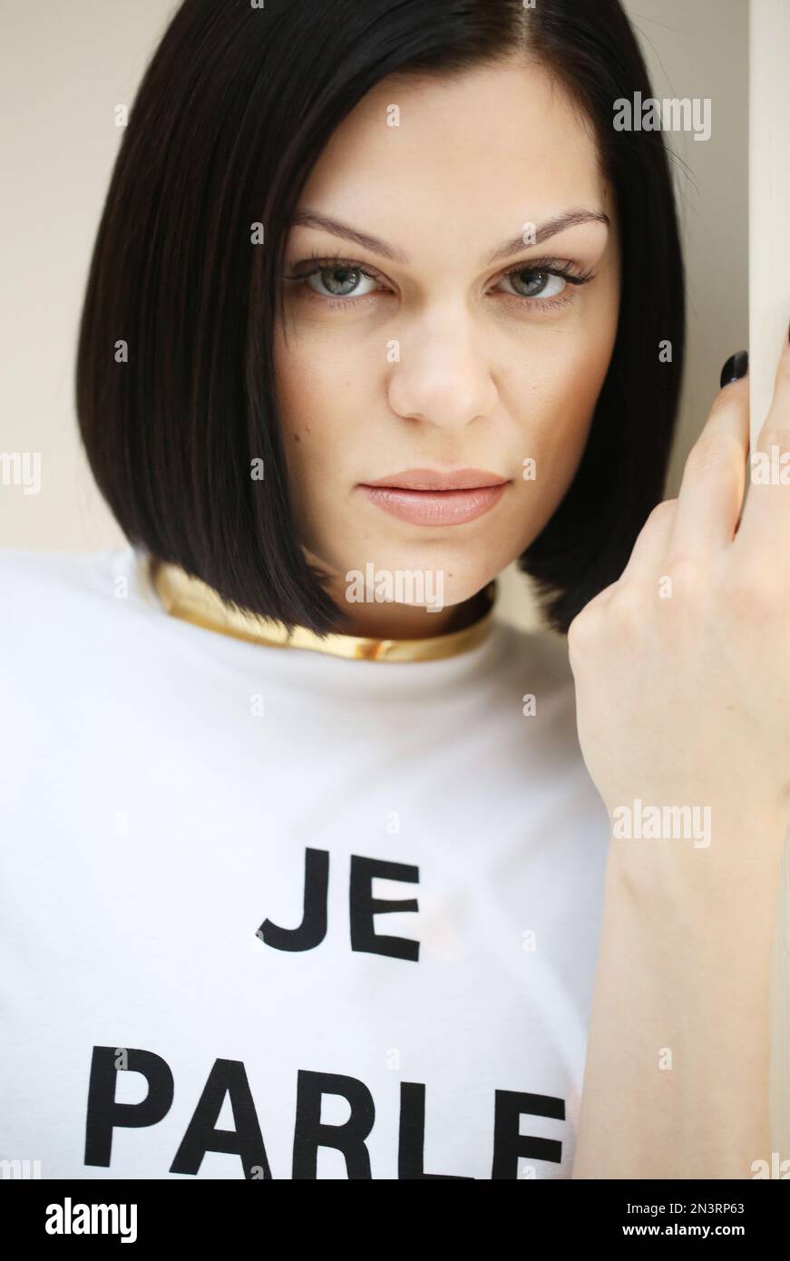 Jessie J poses for a portrait at the London Hotel in West Hollywood ...
