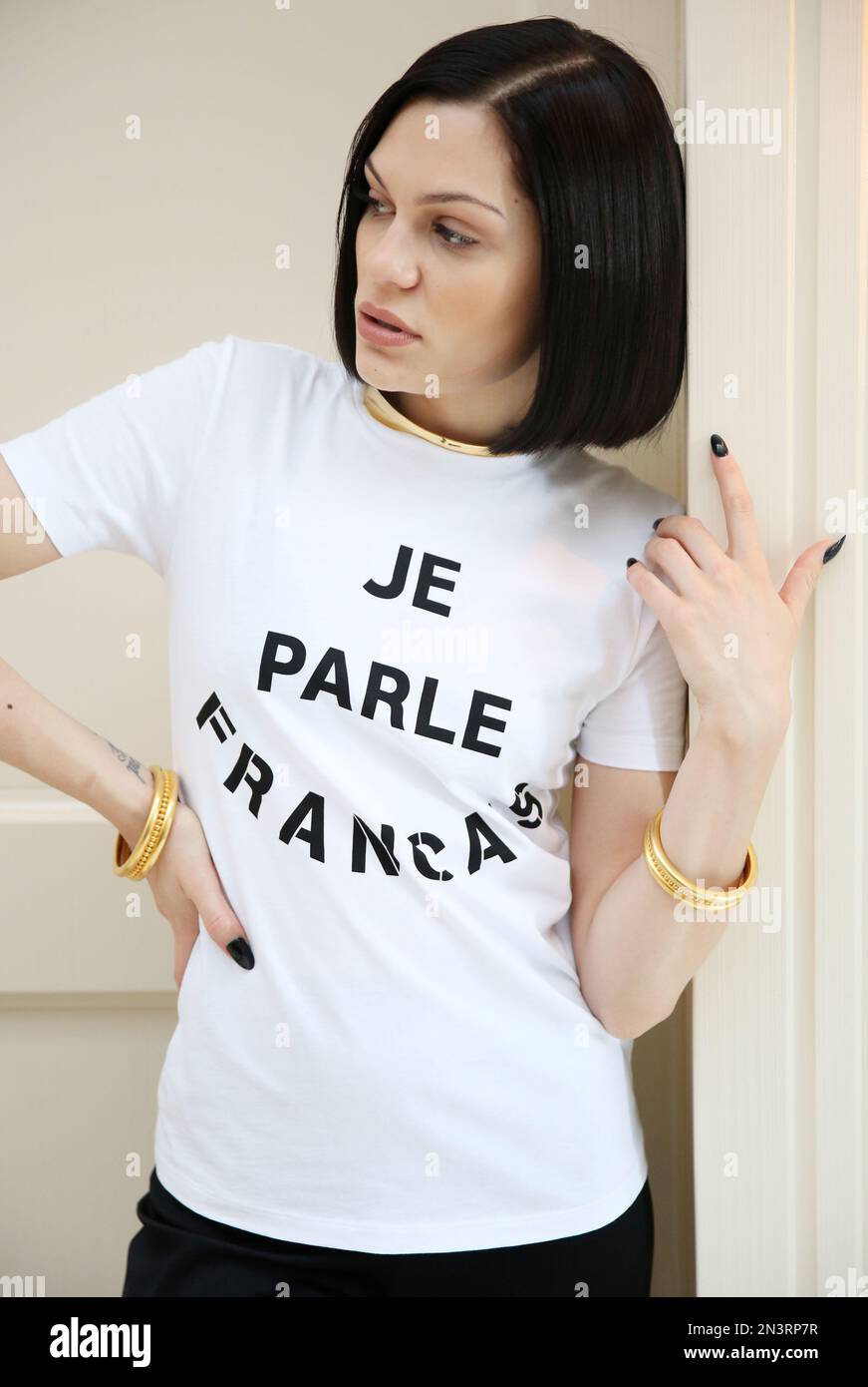 Jessie J poses for a portrait at the London Hotel in West Hollywood ...