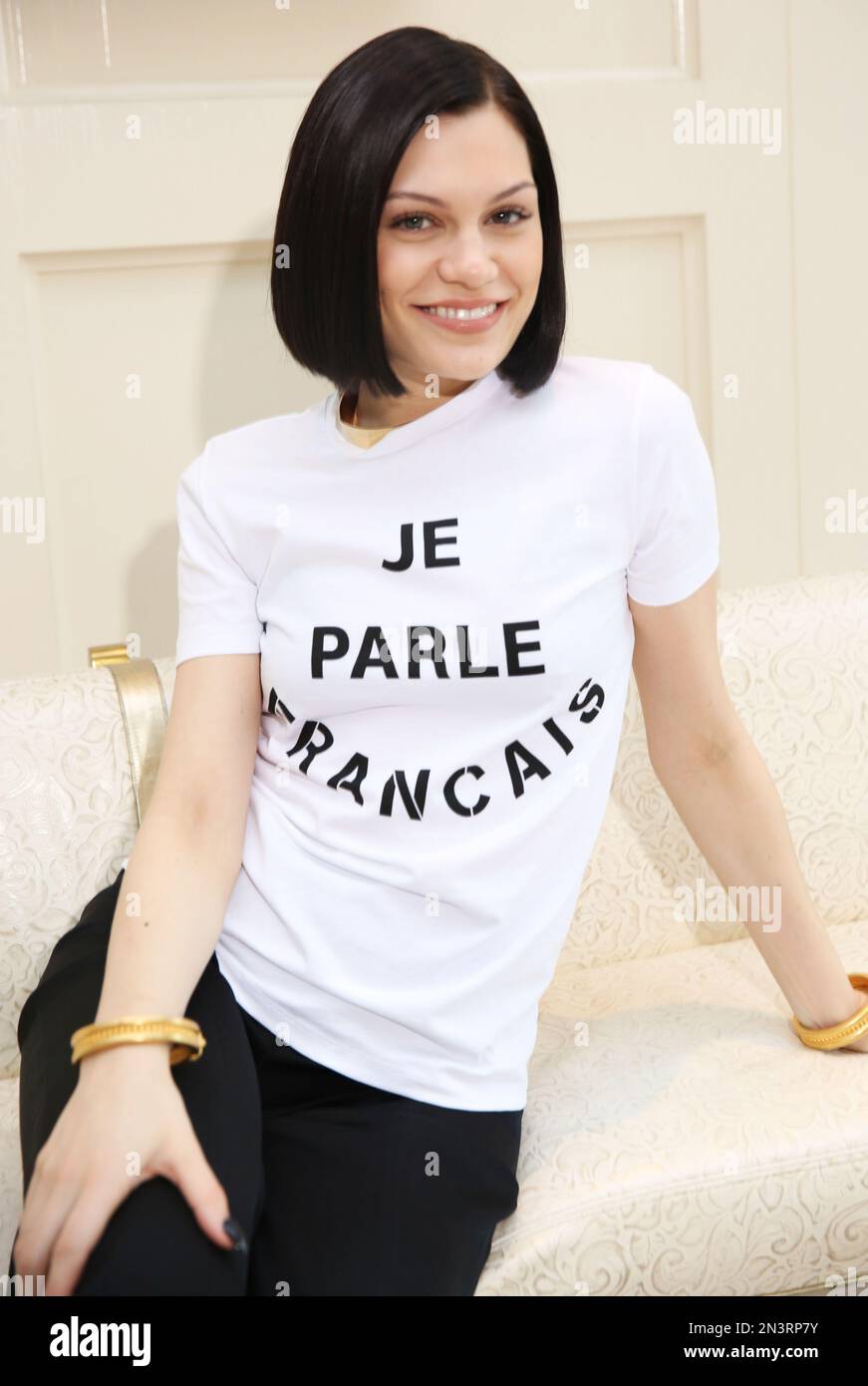 Jessie J poses for a portrait at the London Hotel in West Hollywood ...