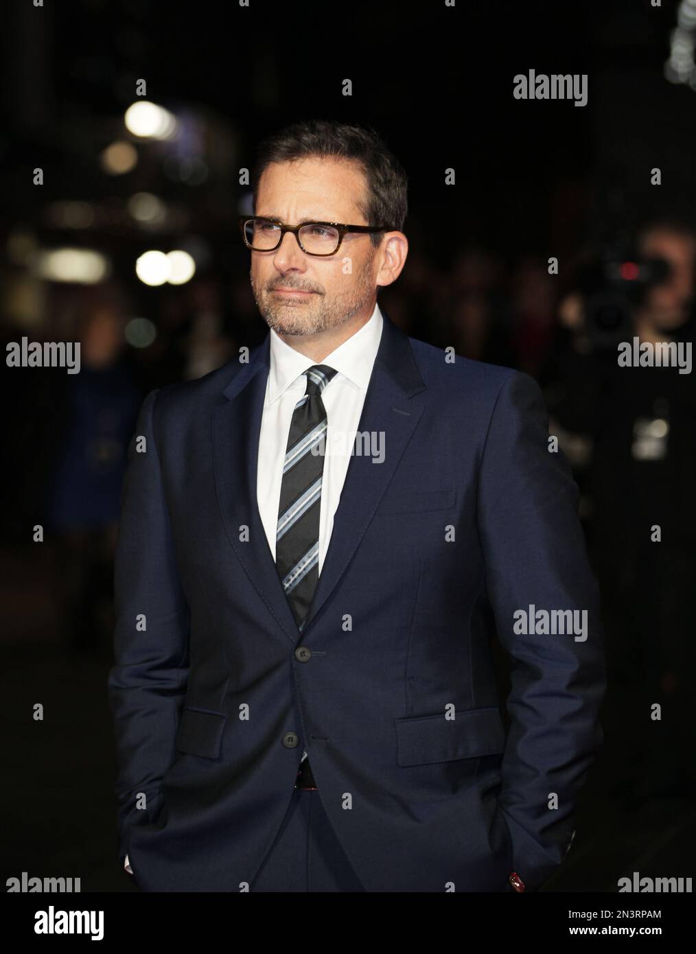 Actor Steve Carell poses for photographers upon arrival at the premiere ...