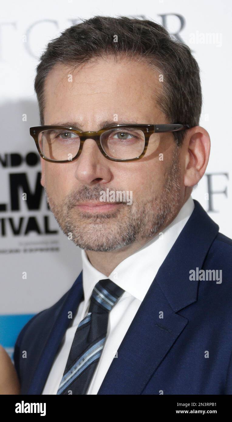 Actor Steve Carell poses for photographers upon arrival at the premiere ...