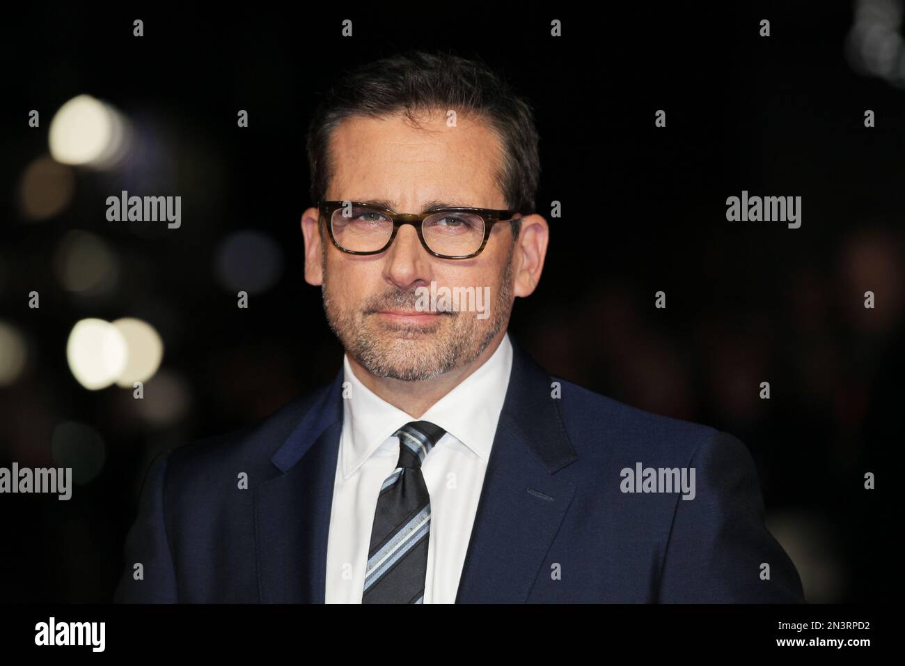 Actor Steve Carell poses for photographers upon arrival at the premiere ...