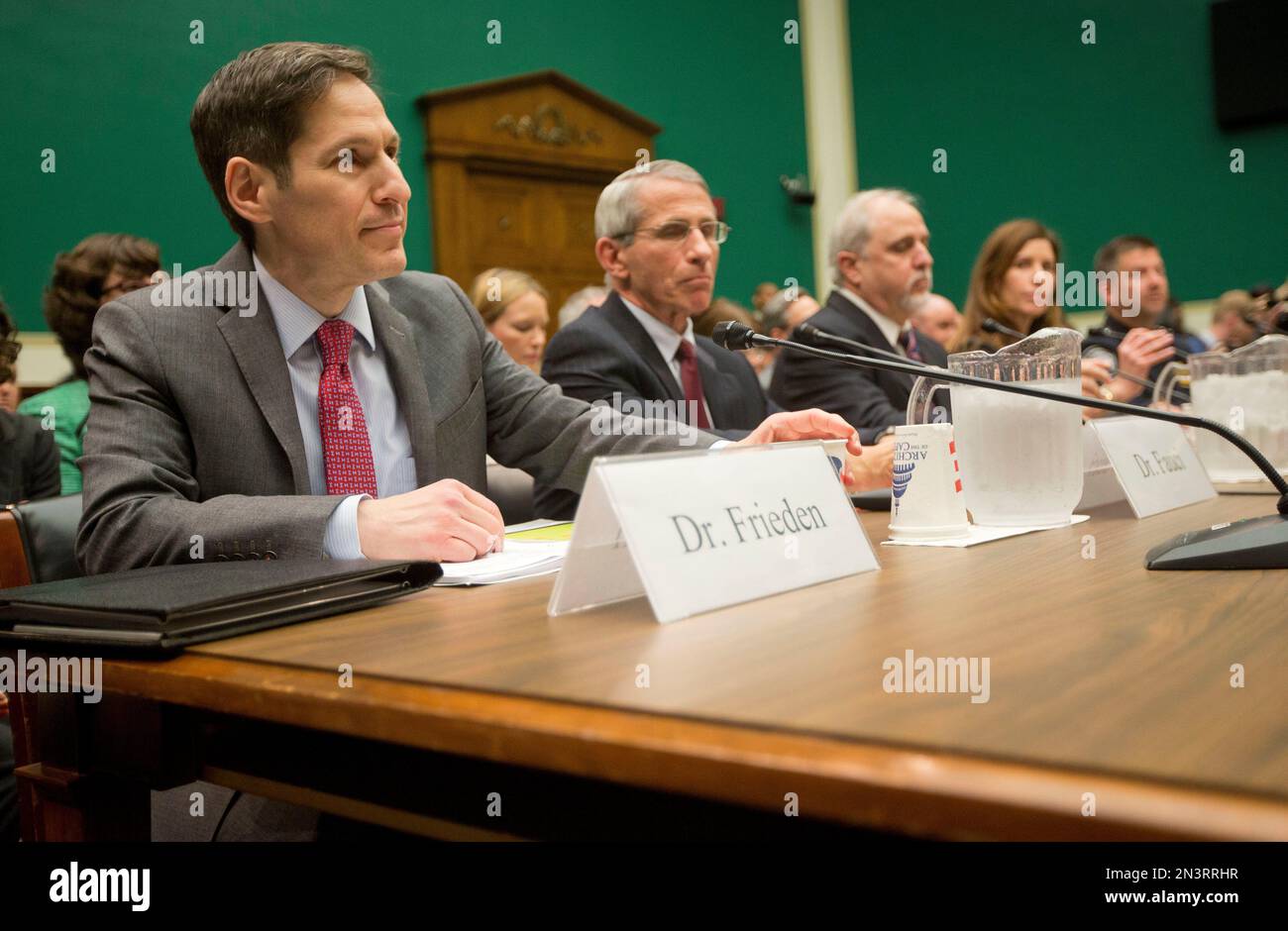 From left, Centers for Disease Control and Prevention (CDC), Director ...