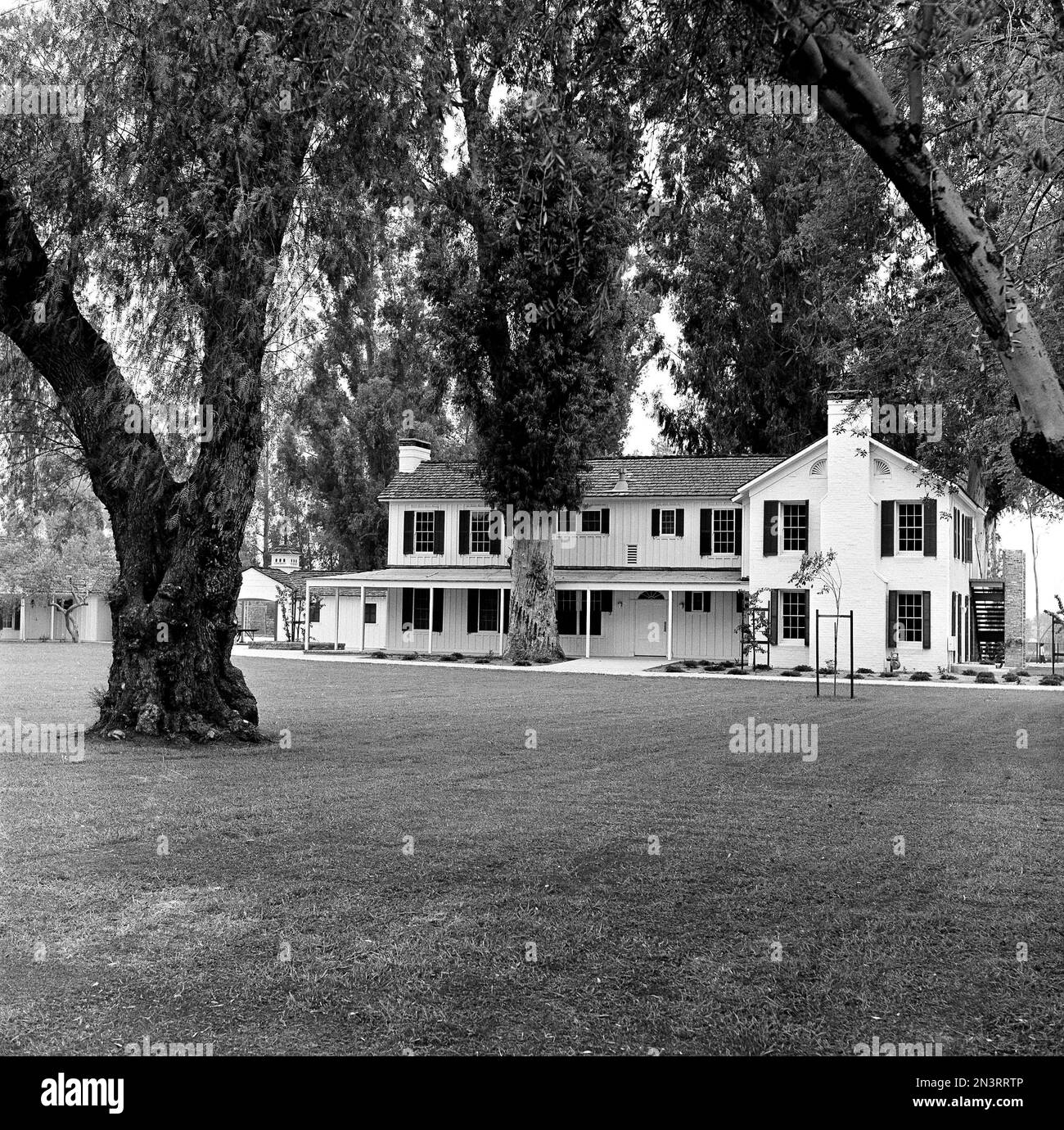 The Shadow House, a ranch house in the Canoga Park section of San ...