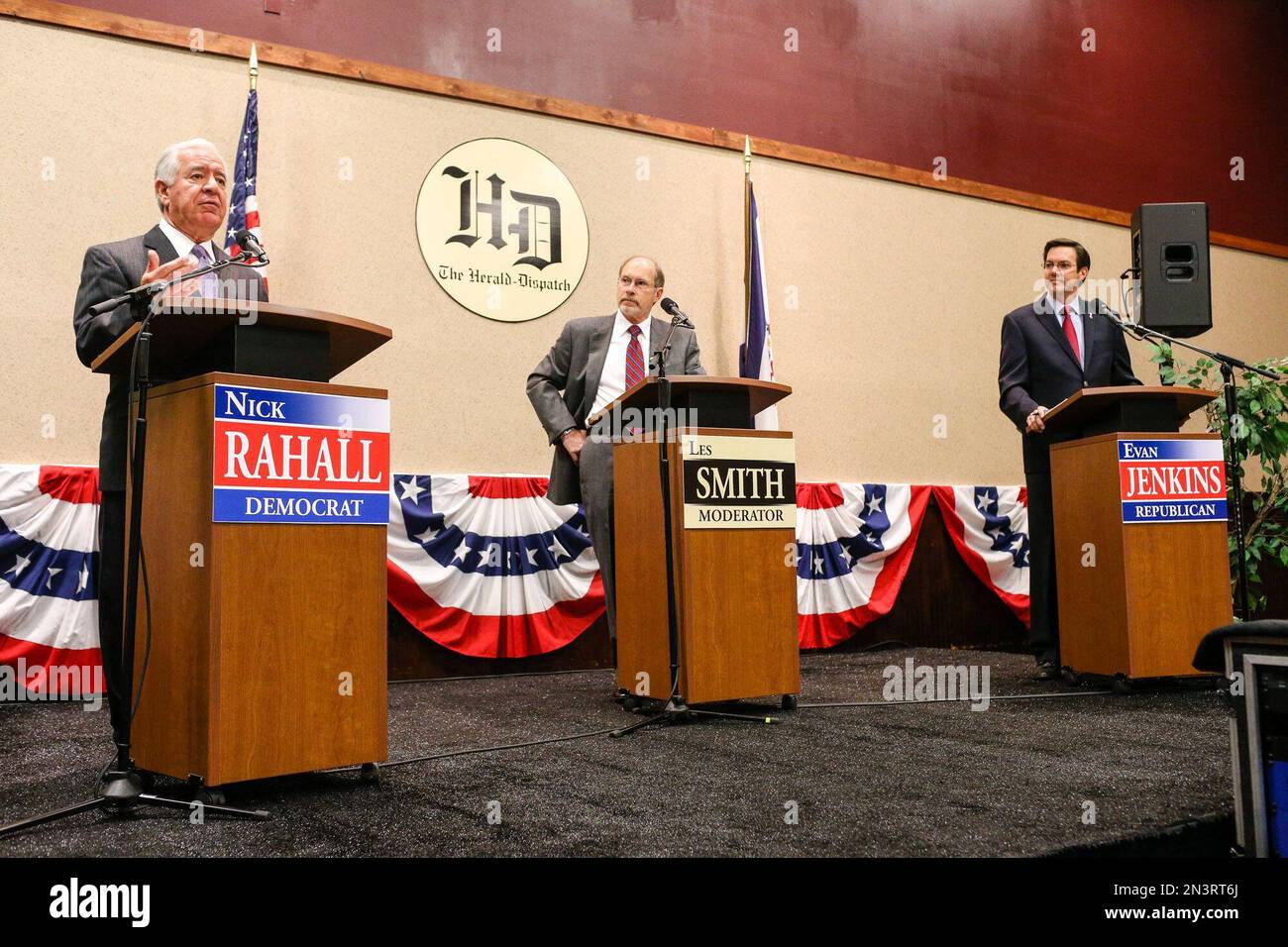 Democratic incumbent U.S. Rep. Nick Rahall, left, and Republican ...