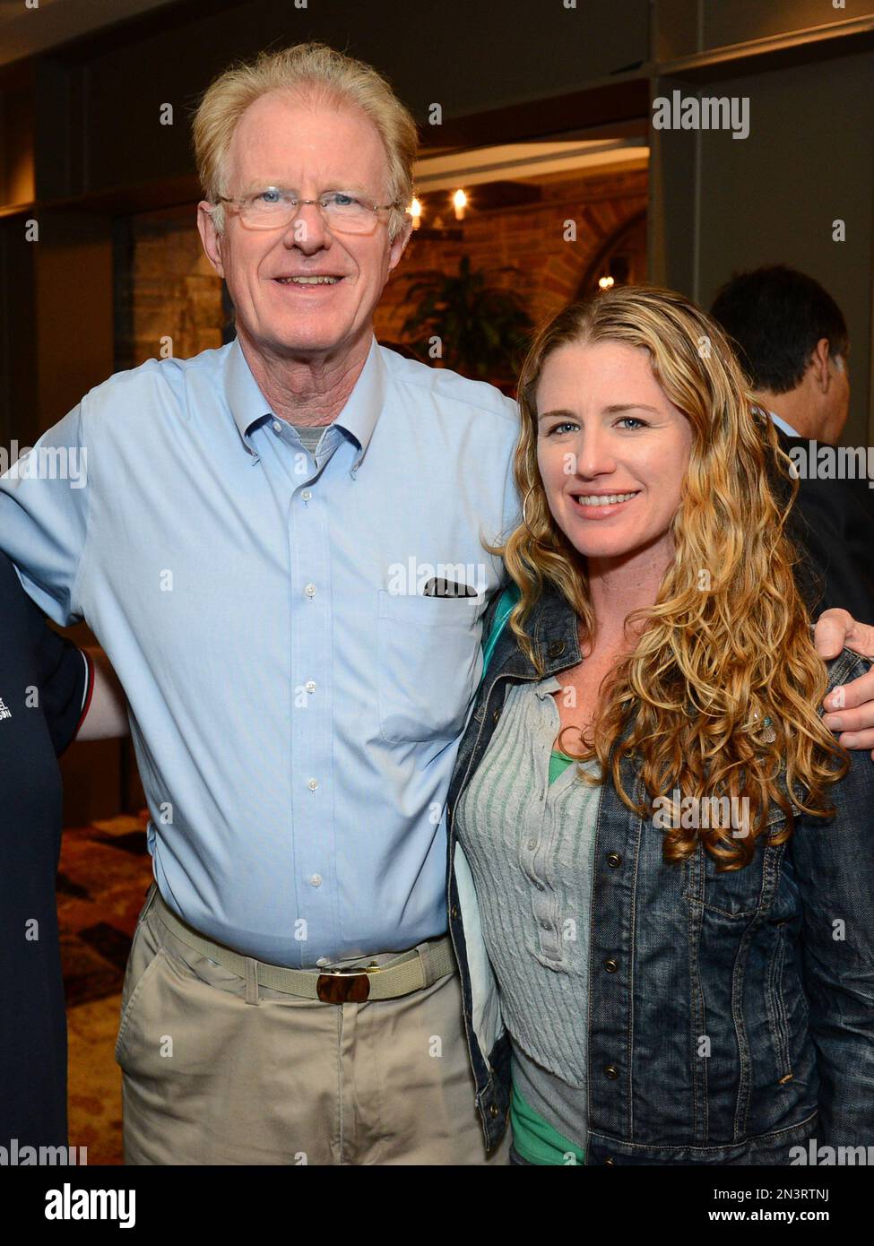 Ed Begley Jr. and his daughter attend the opening night of "Discord" at ...