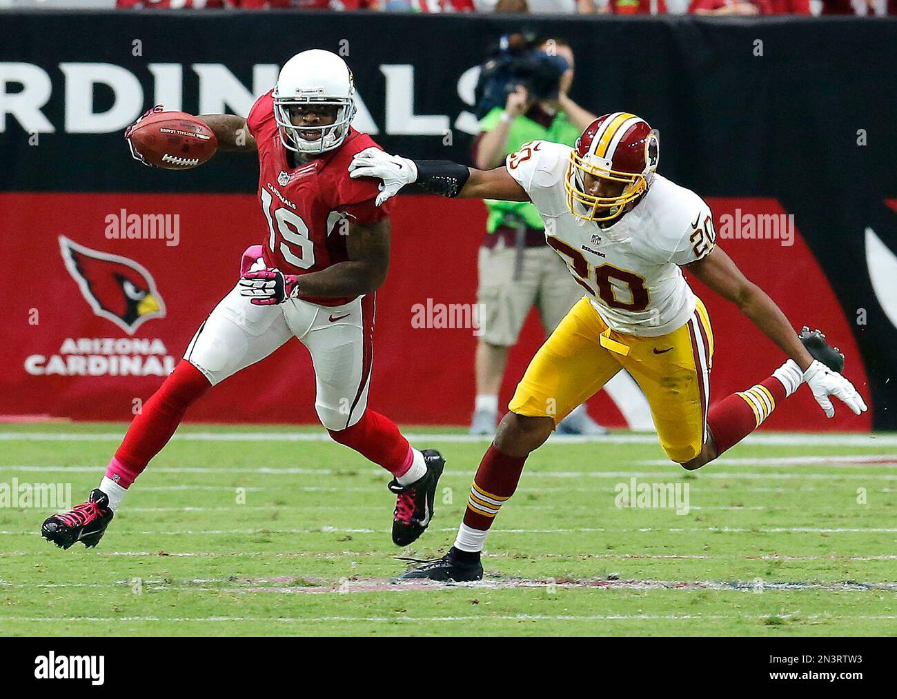 Arizona Cardinals wide receiver Ted Ginn (19) during the first quarter ...