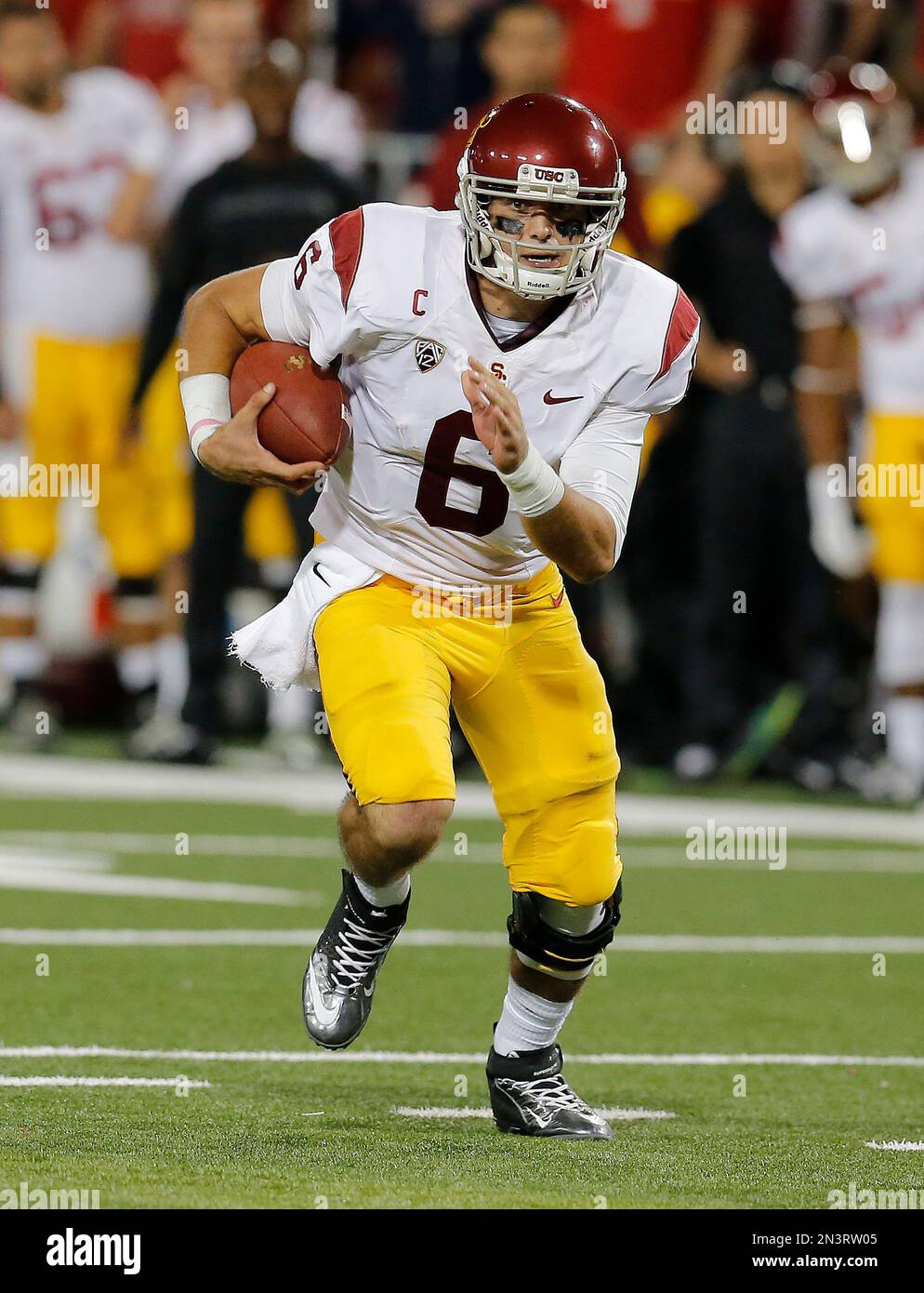 Southern California quarterback Cody Kessler (6) during the second half ...