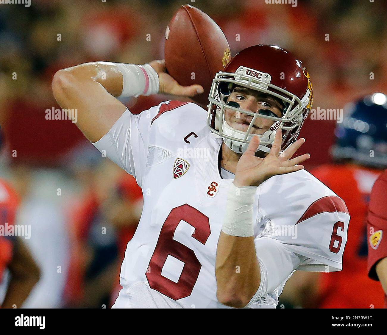 Southern California quarterback Cody Kessler (6) during the second half ...