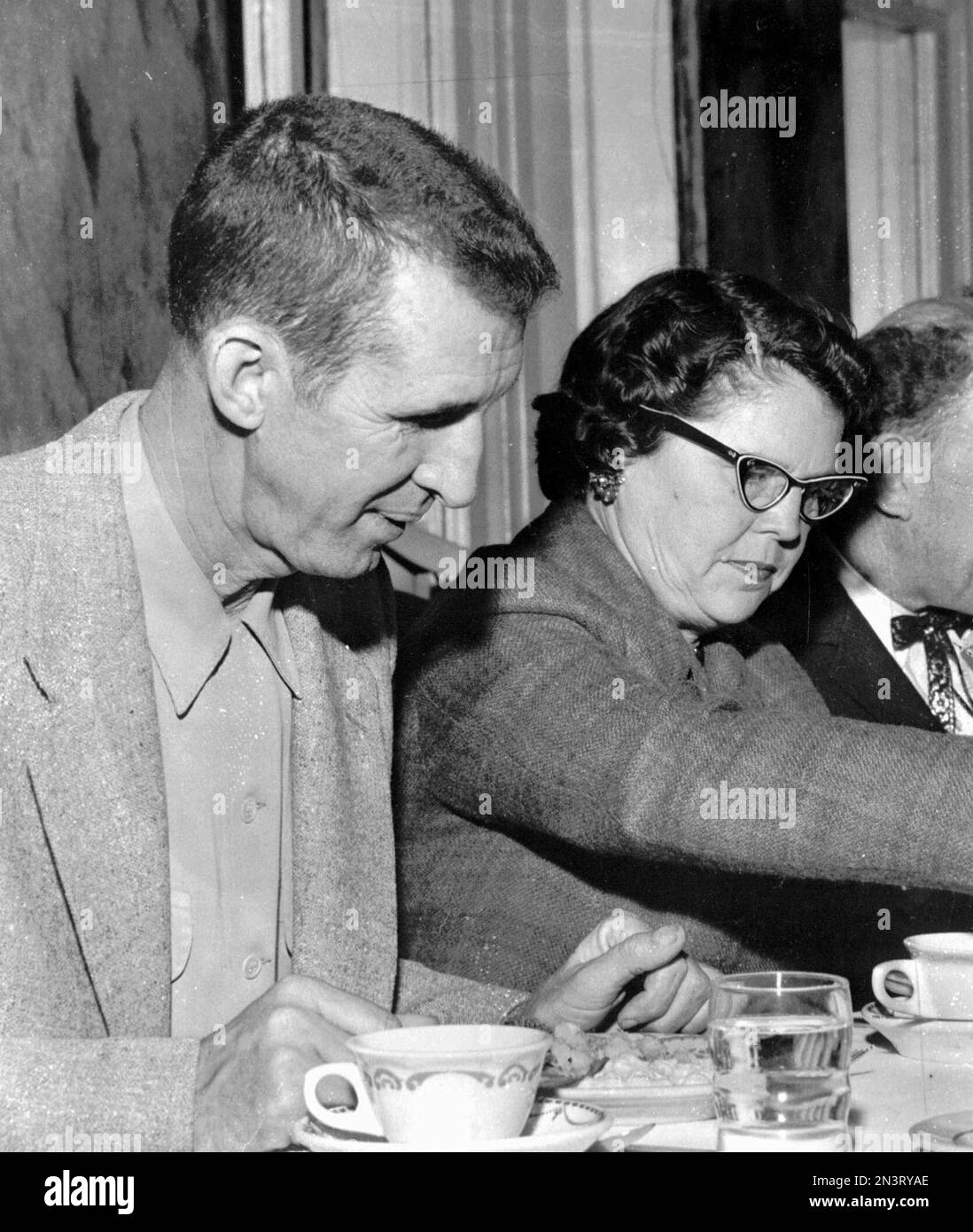 FILE - This 1972 photo shows David "Stringbean" Akeman and his wife ...