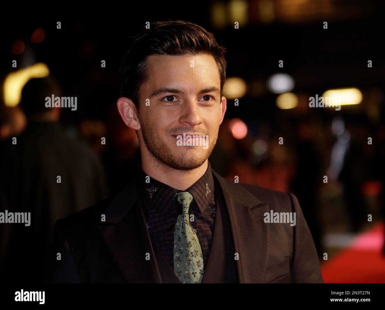 Actor Jonathan Bailey poses for photographers at the premiere for the ...