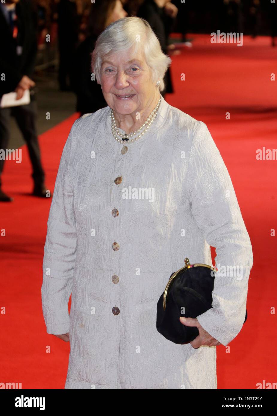 Former MP Dame Shirley Williams poses for photographers at the premiere ...