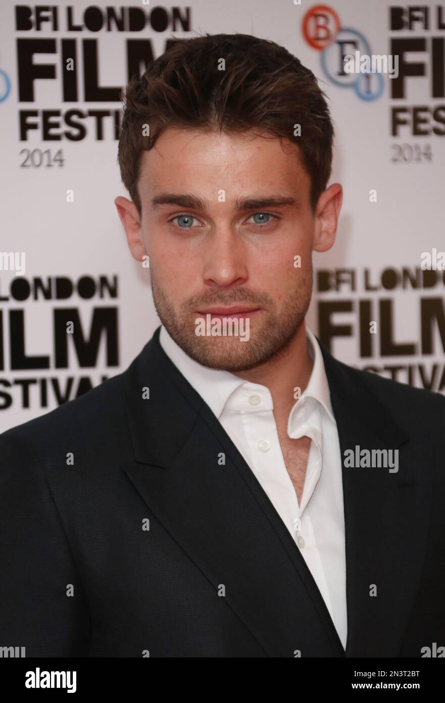 Actor Christian Cooke poses for photographers at the screening for the ...