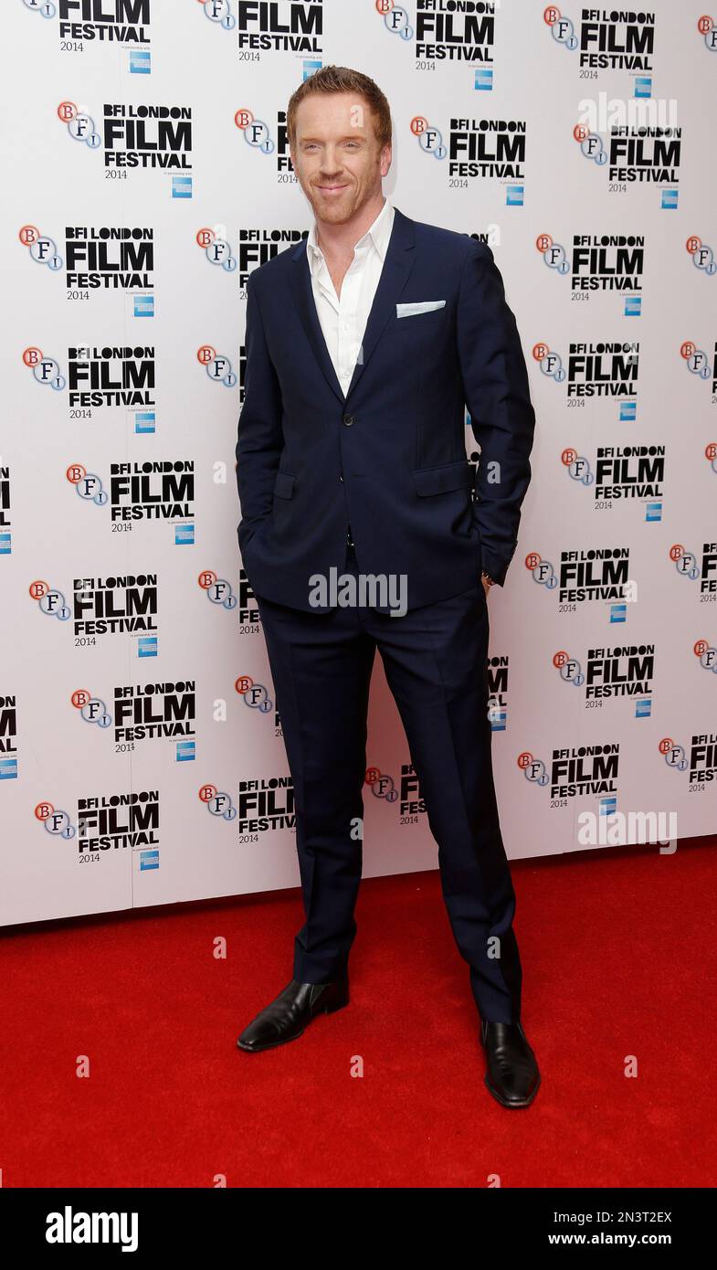 Actor Damian Lewis poses for photographers upon arrival at the premiere ...