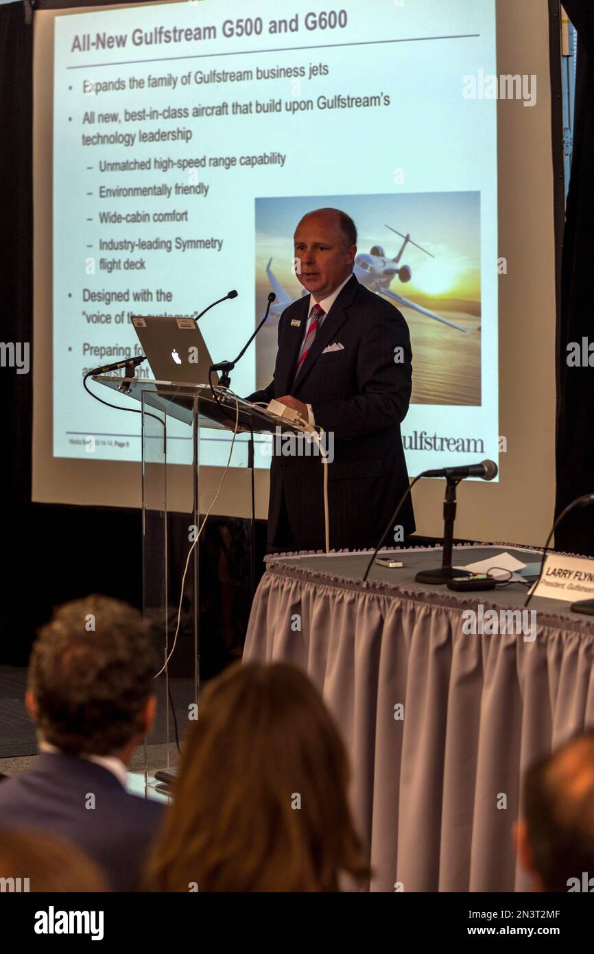 Scott Neal, Senior Vice President Gulfstream Aerospace, talks about the ...