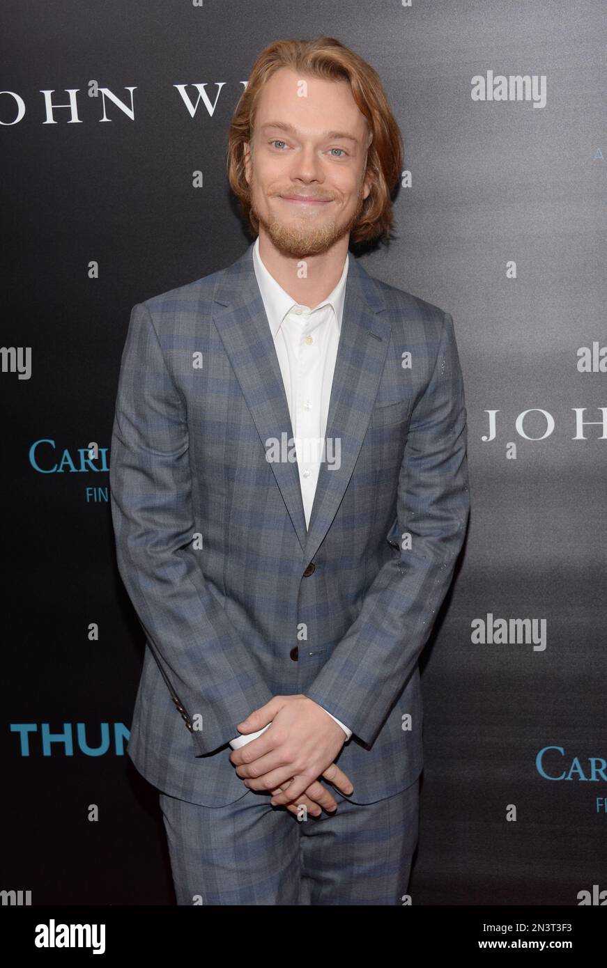 Actor Alfie Allen attends a special screening of "John Wick" at the ...
