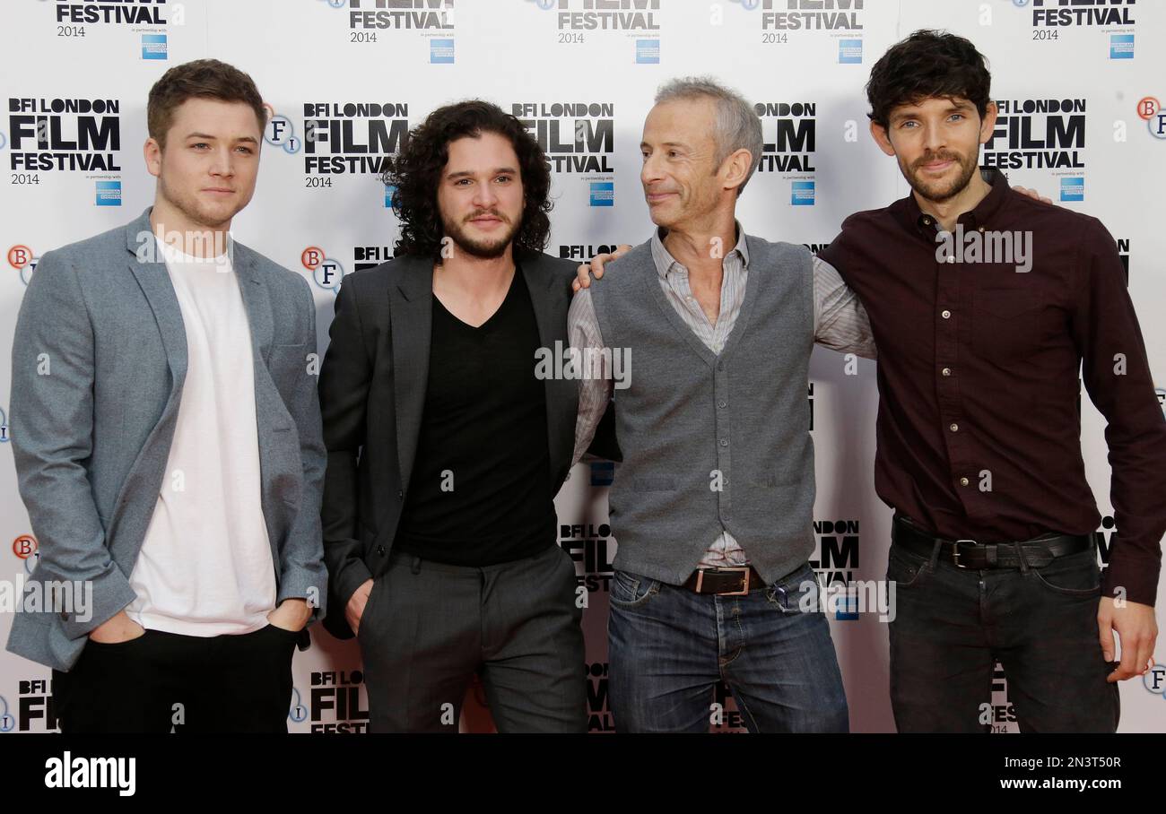 Actors Taron Egerton, Kit Harrington, director James Kent and actor ...