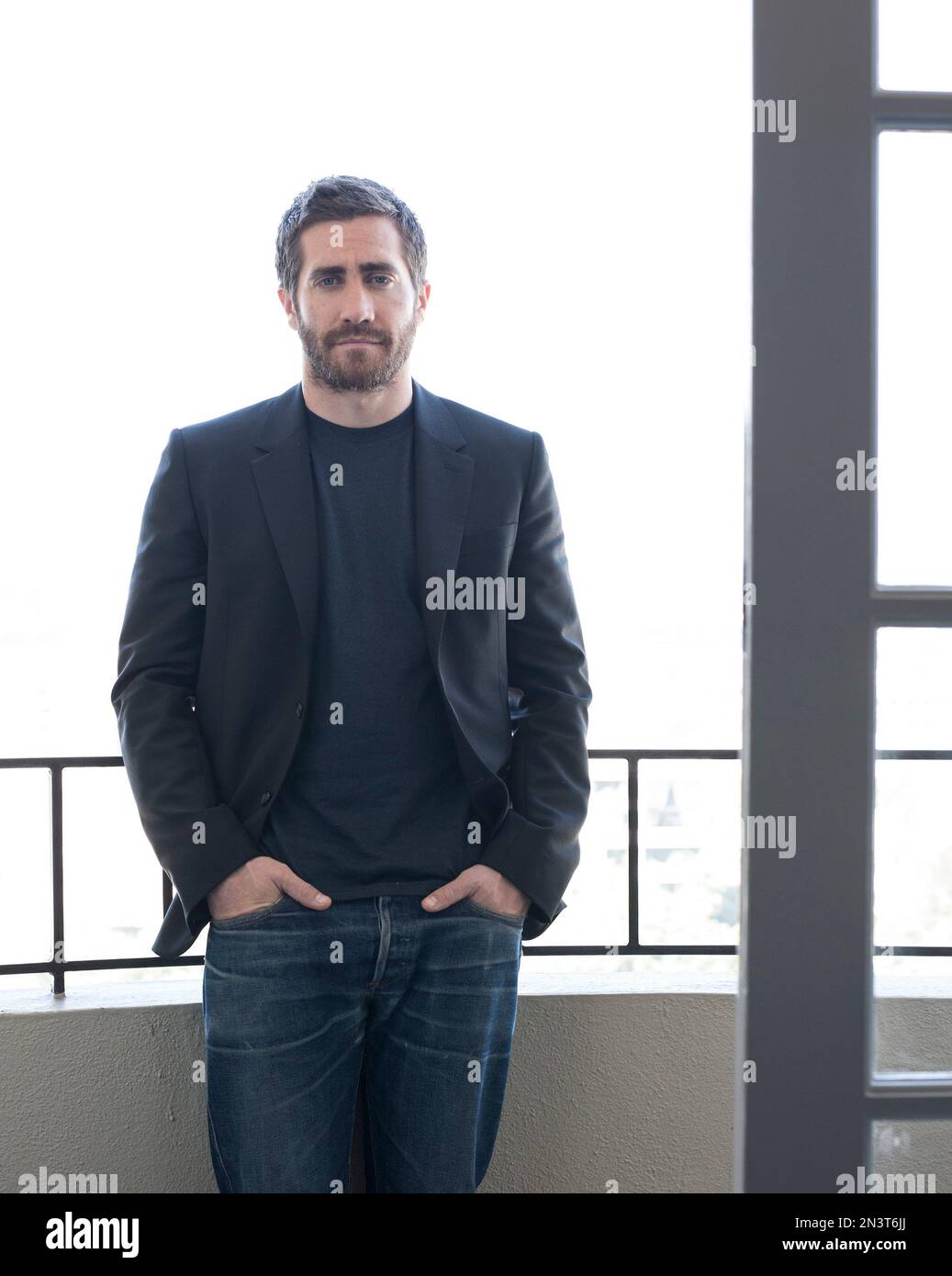 Actor Jake Gyllenhaal poses for a portrait at the Four Seasons hotel on ...
