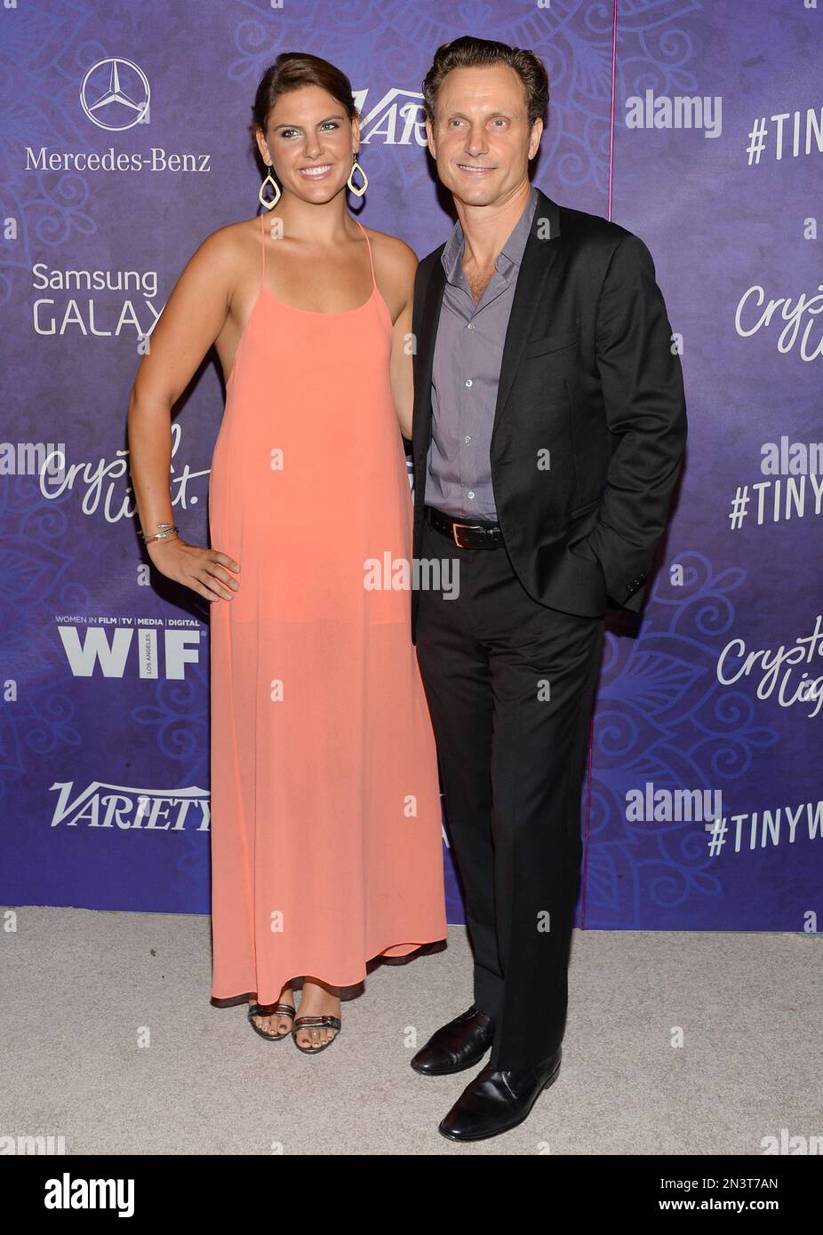 Tony Goldwyn and daughter Anna Musky-Goldwyn arrive at Variety and ...