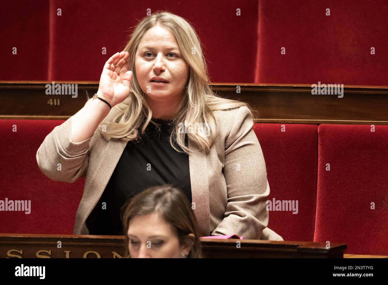 Deputy, Nadia Hai attends a session of Questions to the Government at ...