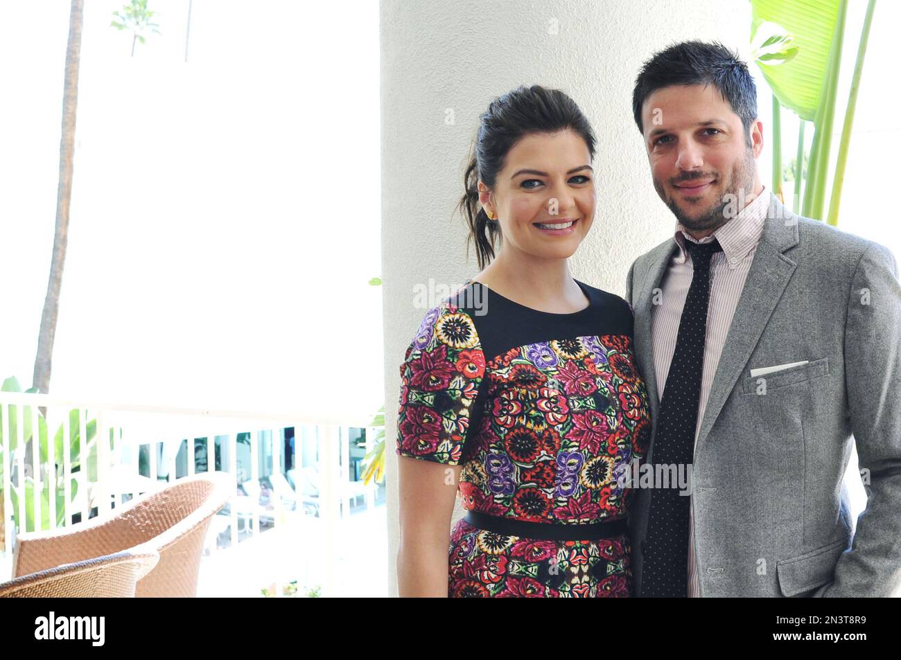 FILE - In this July 13, 2014 file photo, actress Casey Wilson, left ...
