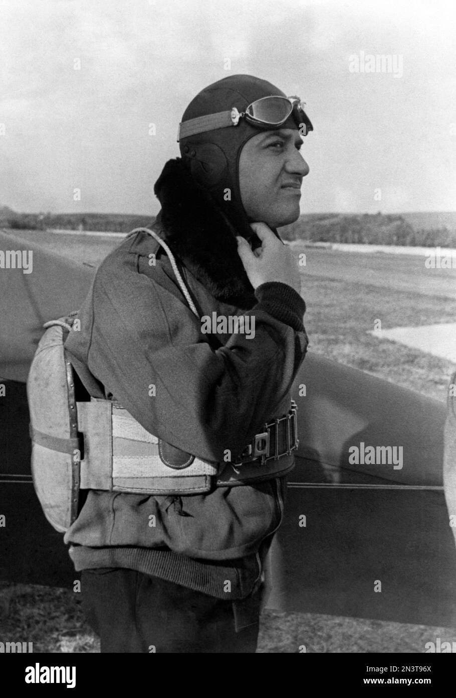 Count Galeazzo Ciano, son-in-law of Signor Mussolini, as an air pilot ...