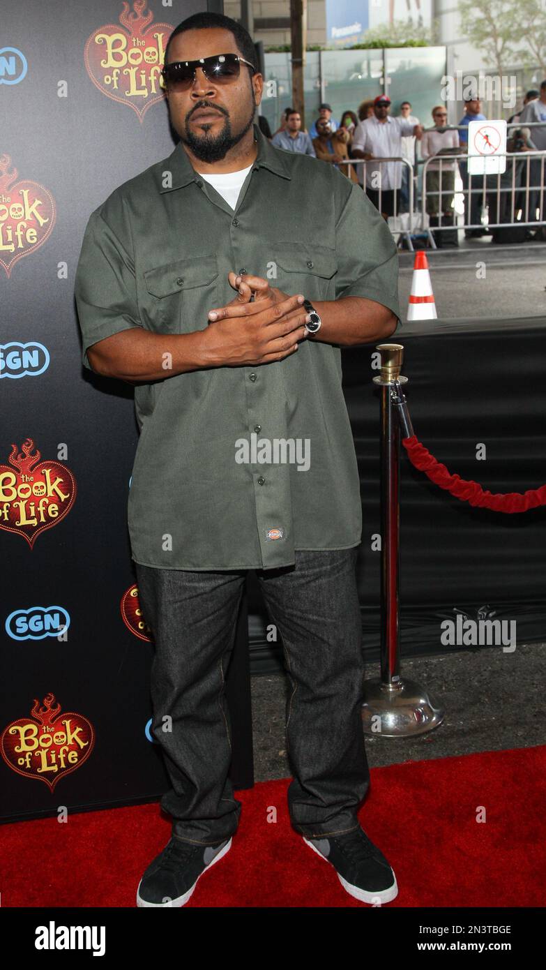Ice Cube attends the premiere of "The Book of Life" at Regal Cinemas at ...