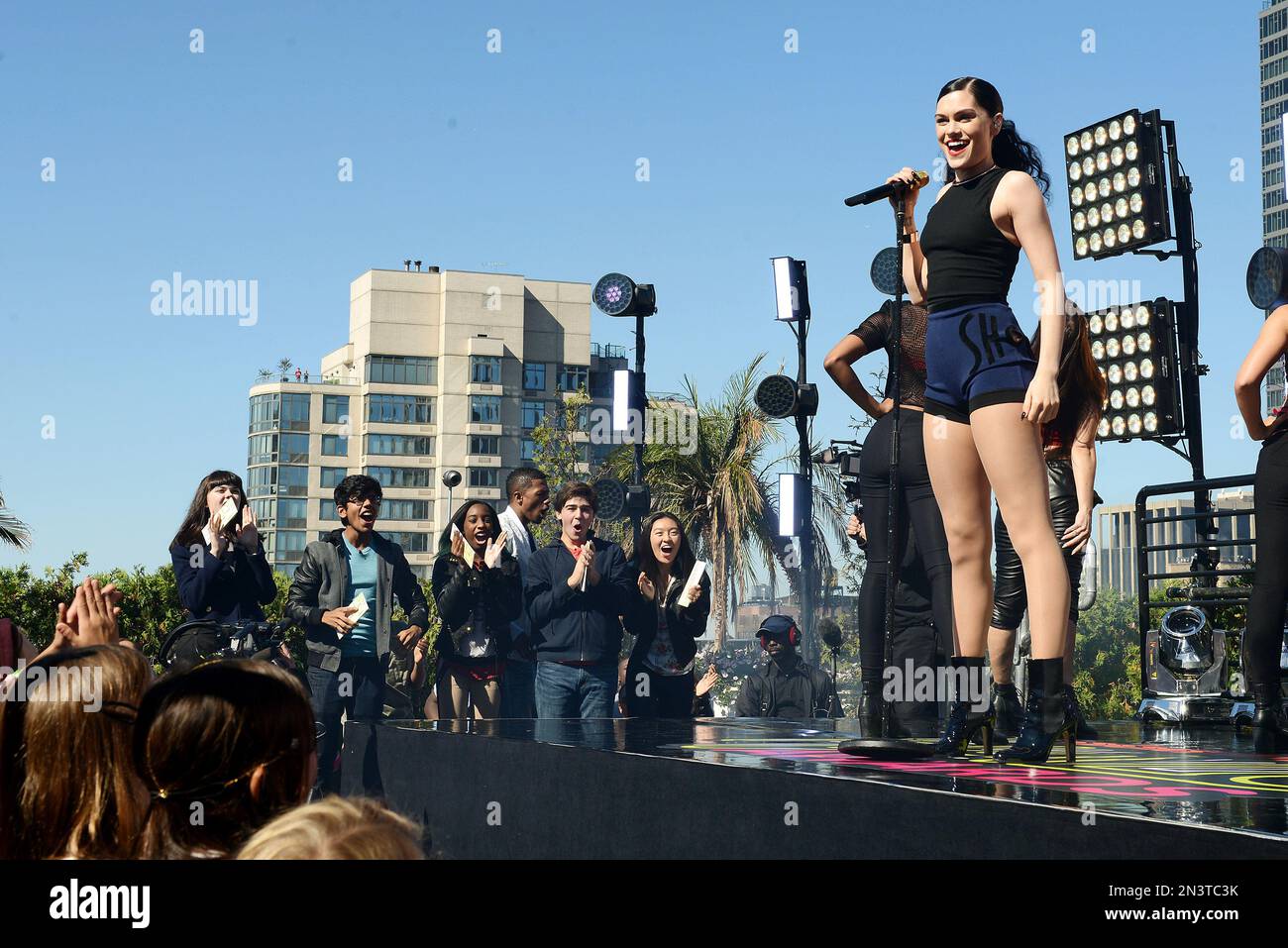 IMAGE DISTRIBUTED FOR NICKELODEON - Pop star Jessie J performs for host ...