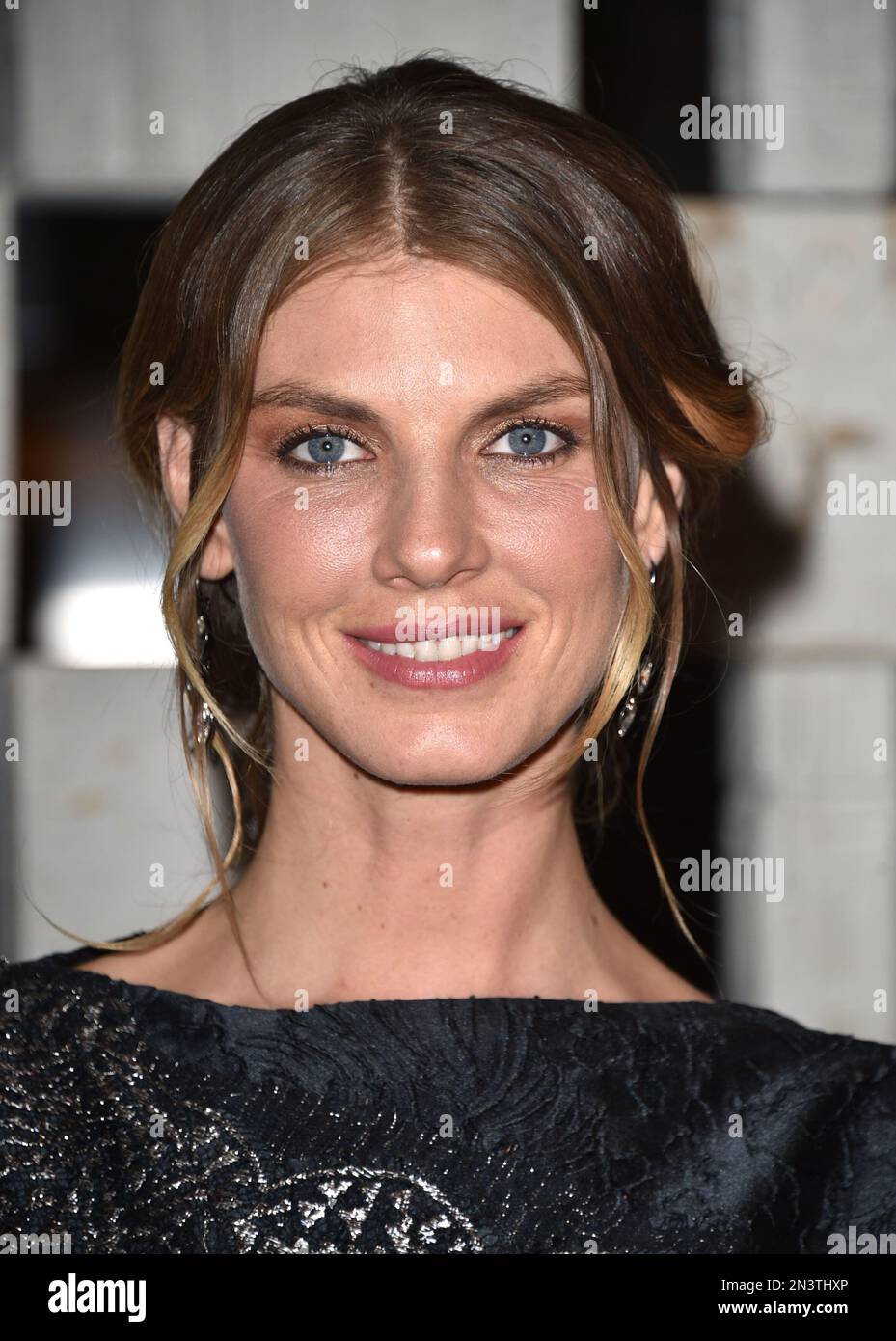 Angela Lindvall arrives to the Hammer Museum's "Gala In The Garden" on ...