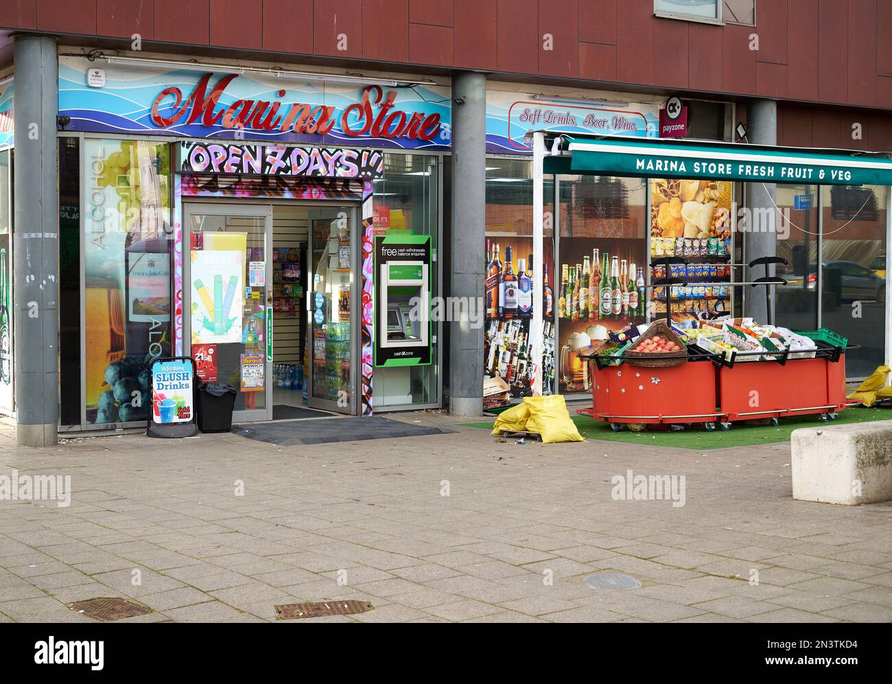 Small urban store in Ipswich, Suffolk, UK Stock Photo - Alamy