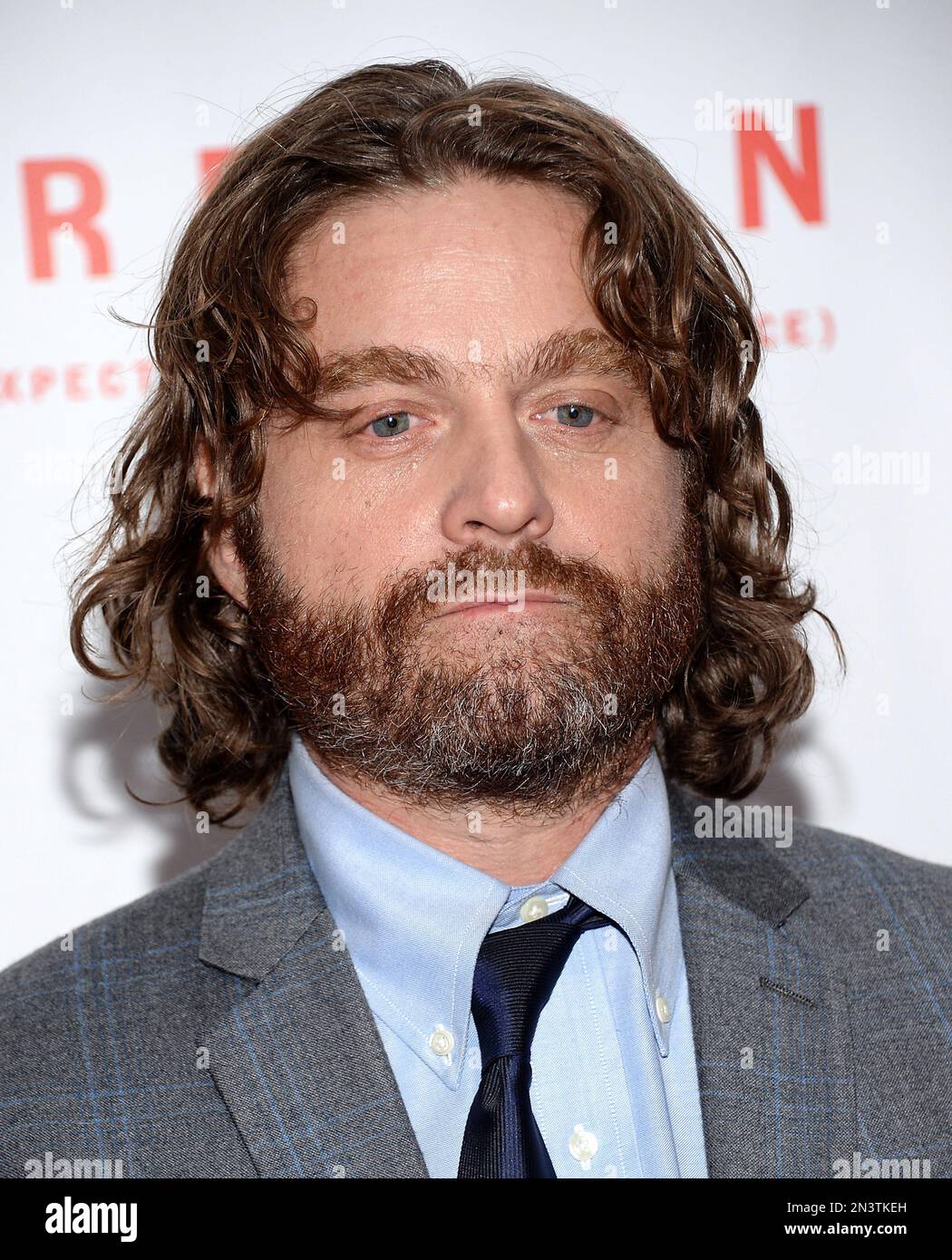 Actor Zach Galifanakis attends the "Birdman or The Unexpected Virtue of ...