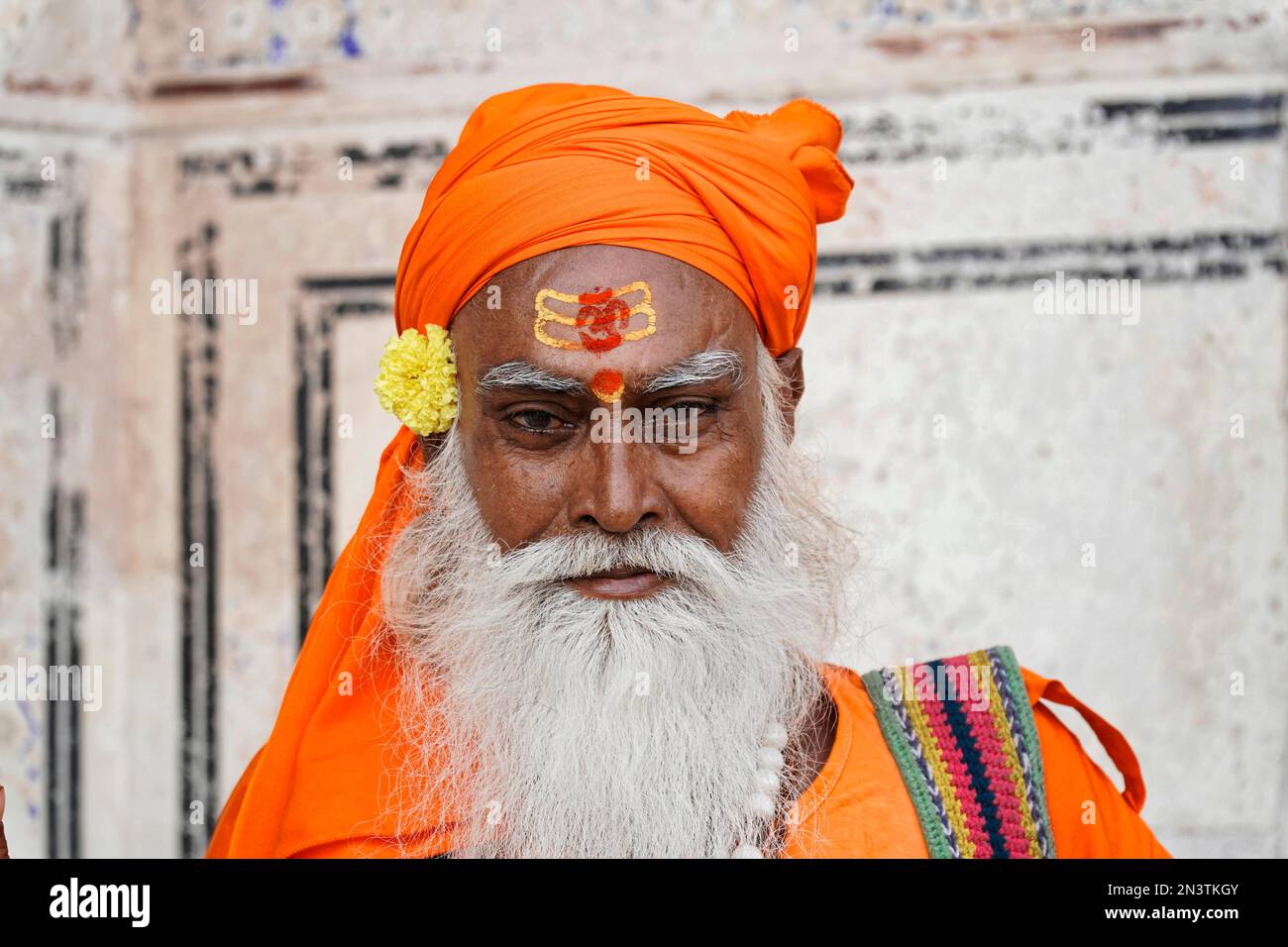 Indian holy man hi-res stock photography and images - Alamy