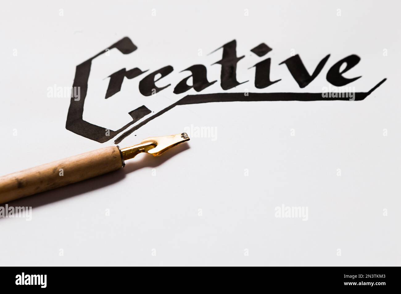 Creative artist workplace. Writer inspiration Stock Photo - Alamy