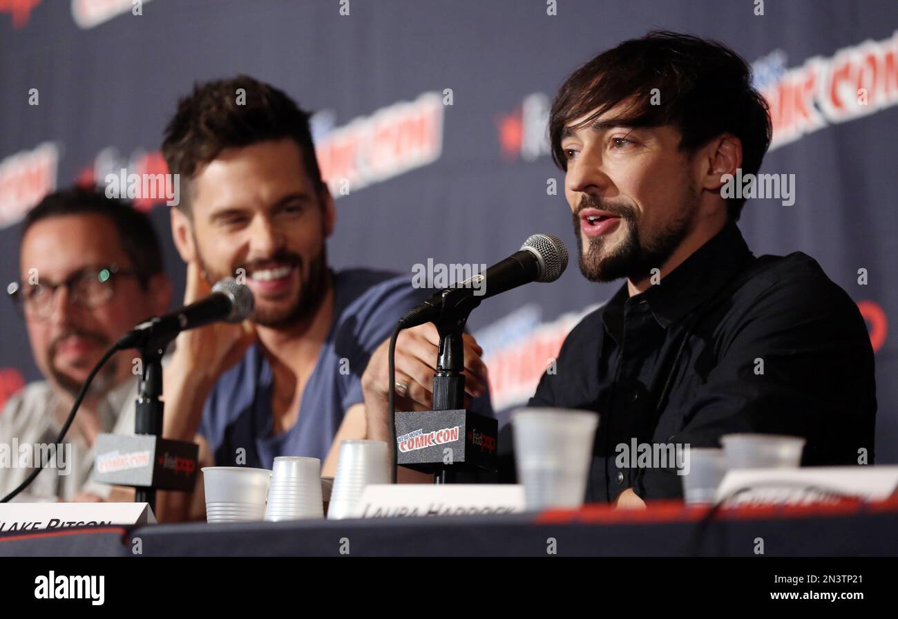 IMAGE DISTRIBUTED FOR STARZ - Blake Ritson, right, Tom Riley, center ...