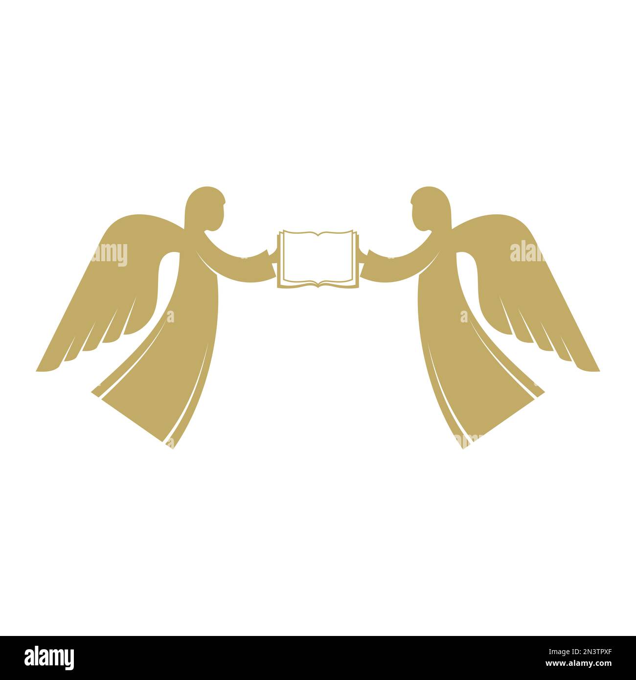 Angel book bible revelation angel Stock Vector Images - Alamy