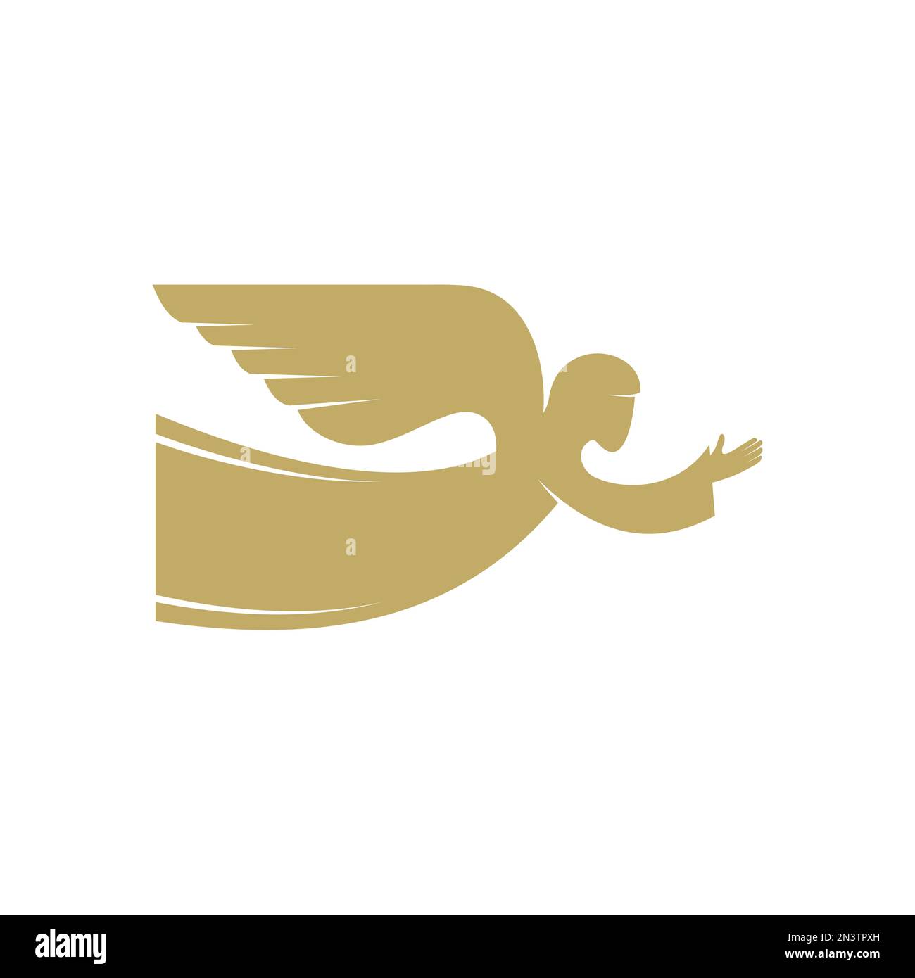 Herald angels Stock Vector Images - Alamy