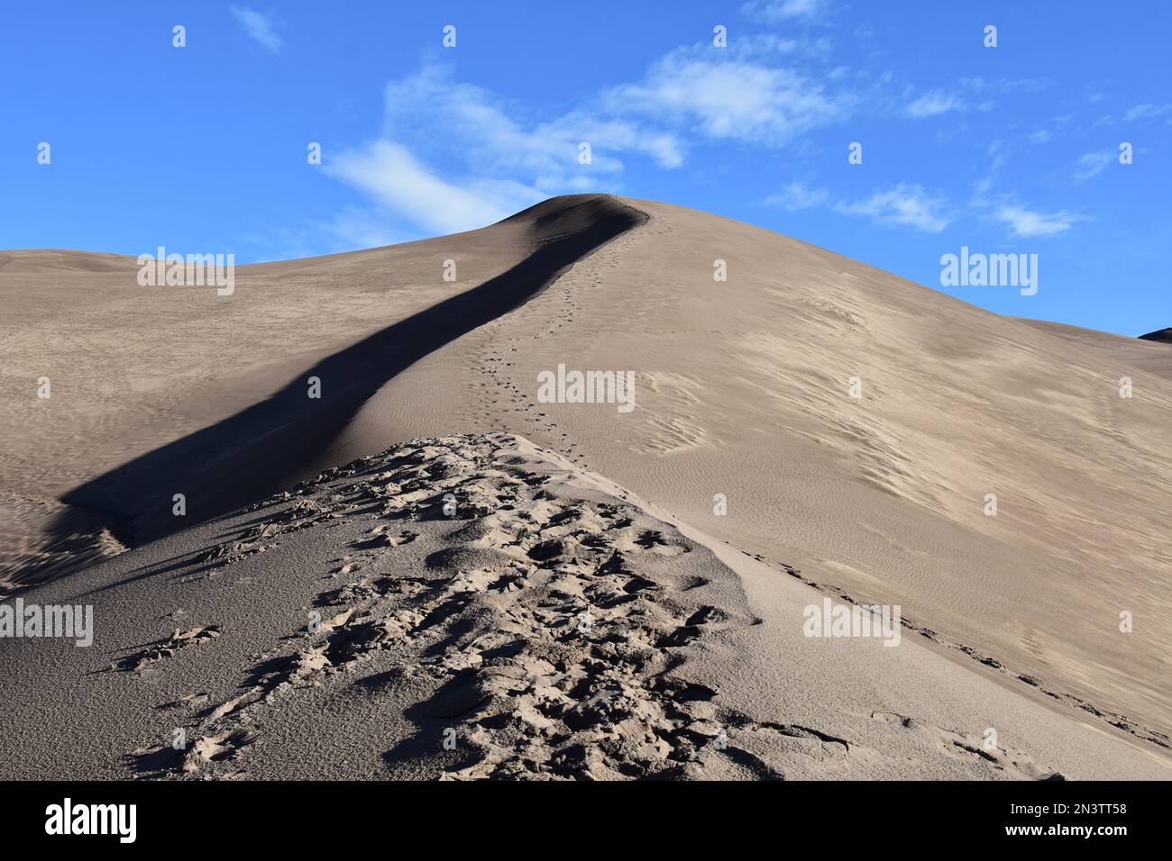 The High Dune in Great Sand Dunes National Park, Colorado, United ...