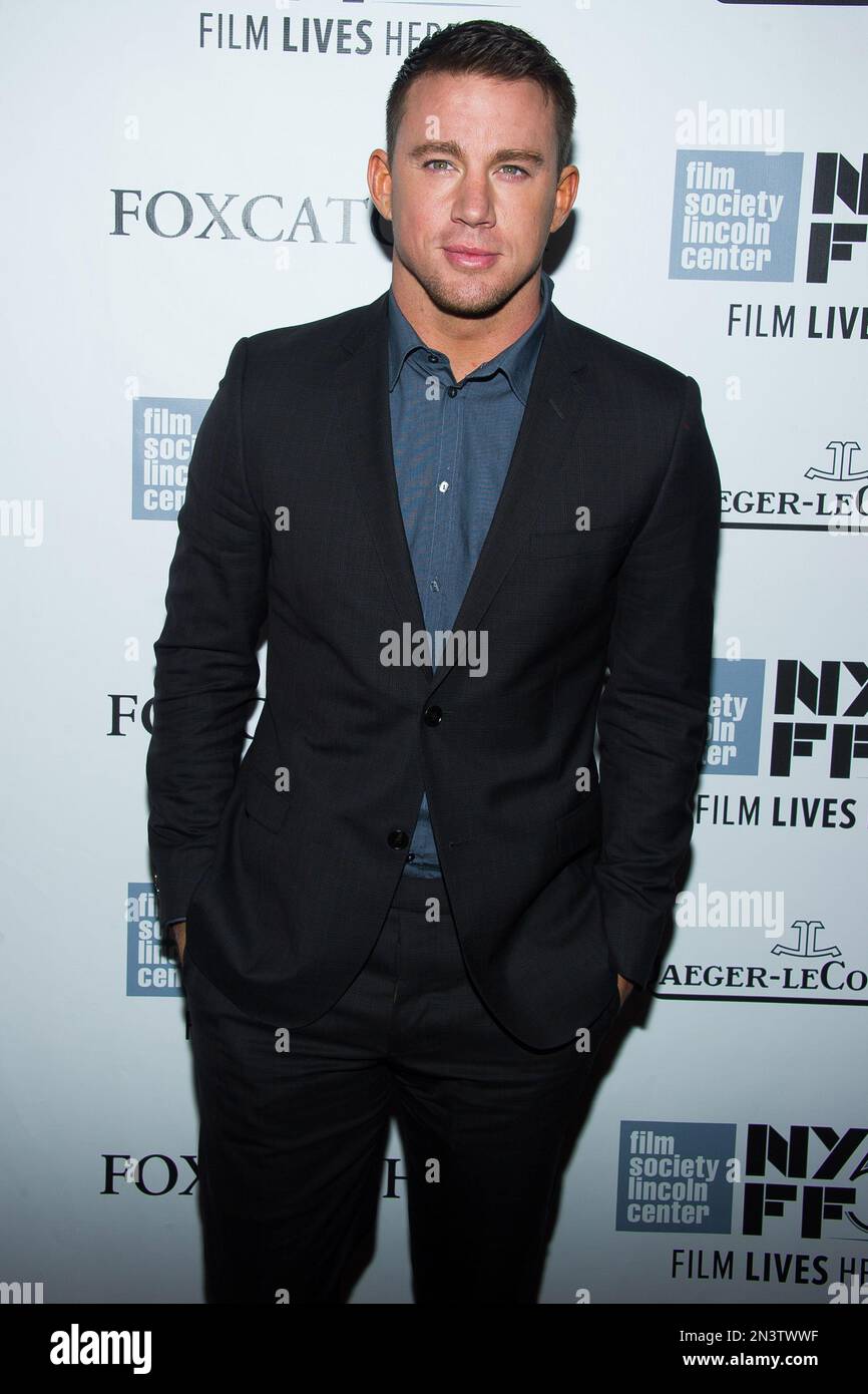Channing Tatum attends the screening for "Foxcatcher" during the 52nd ...