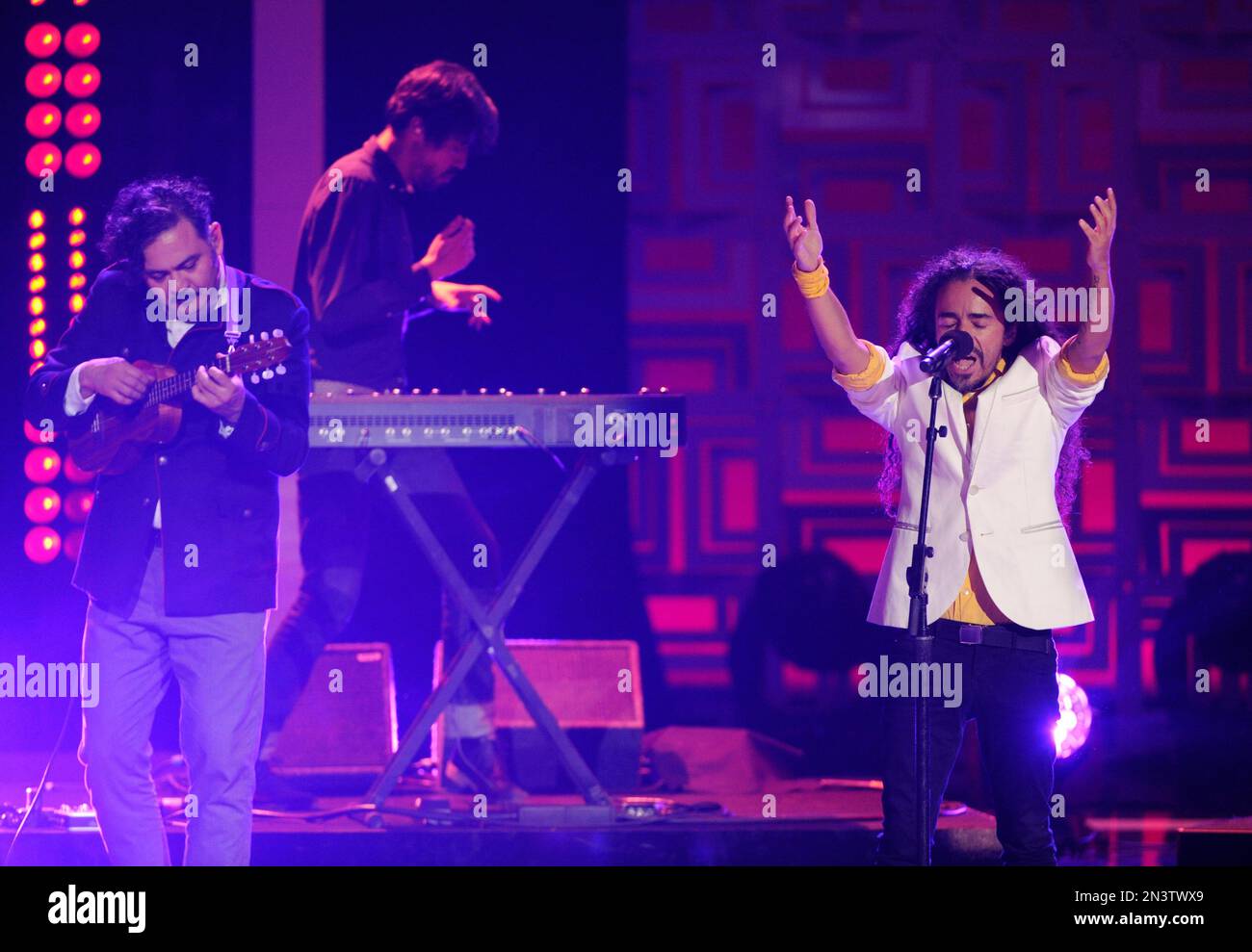 Enrique Rangel, and from left, Emmanuel del Real, and Ruben Albarran of ...