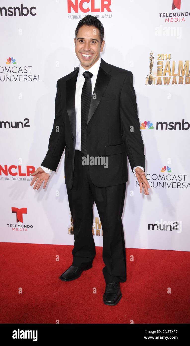 Erik Rivera arrives at the NCLR ALMA Awards at the Pasadena Civic ...