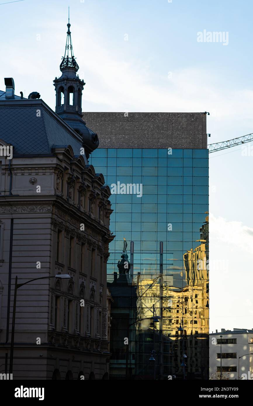 Modern architecture in Bucharest city, Romania, 2022 Stock Photo - Alamy