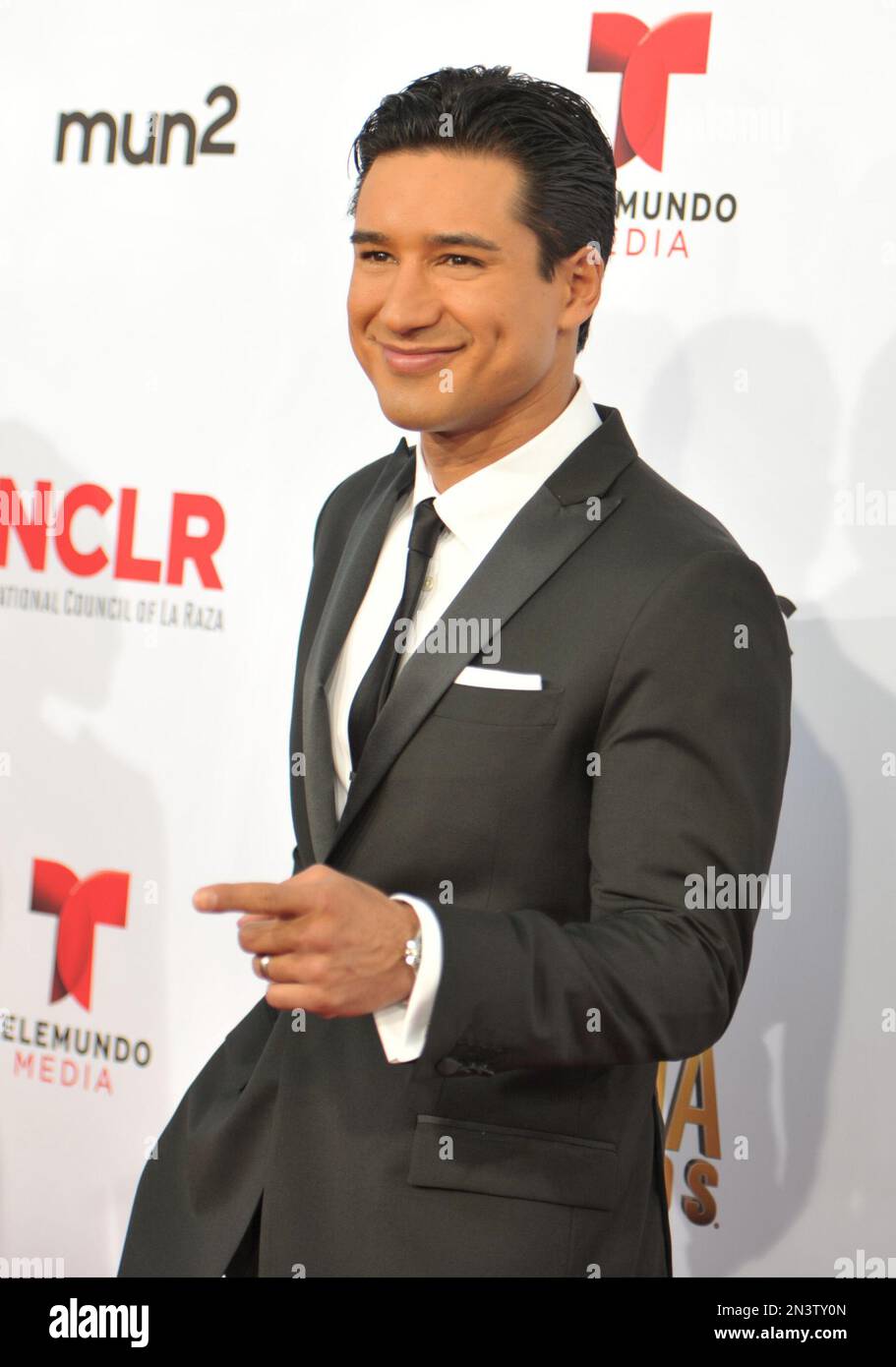 Mario Lopez arrives at the NCLR ALMA Awards at the Pasadena Civic ...