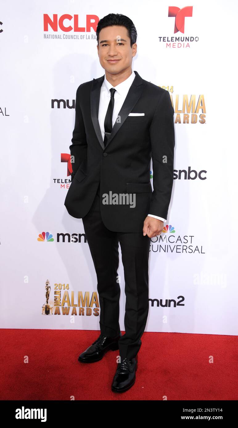 Mario Lopez arrives at the NCLR ALMA Awards at the Pasadena Civic ...